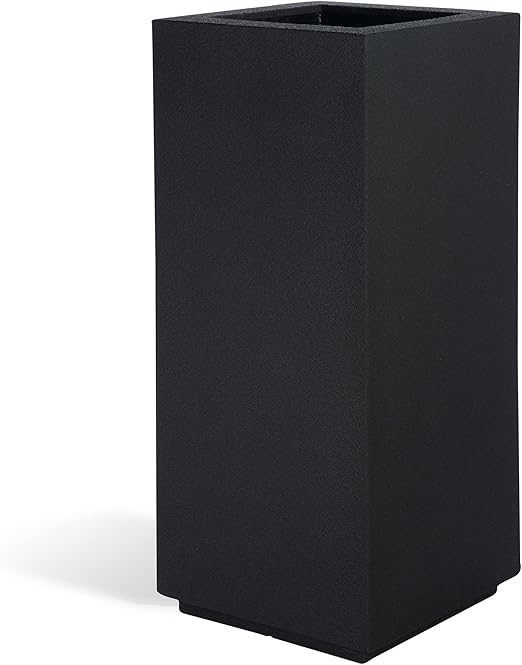 Amazon.com : PolyStone Kensington Tall Modern Outdoor/Indoor Column ...
