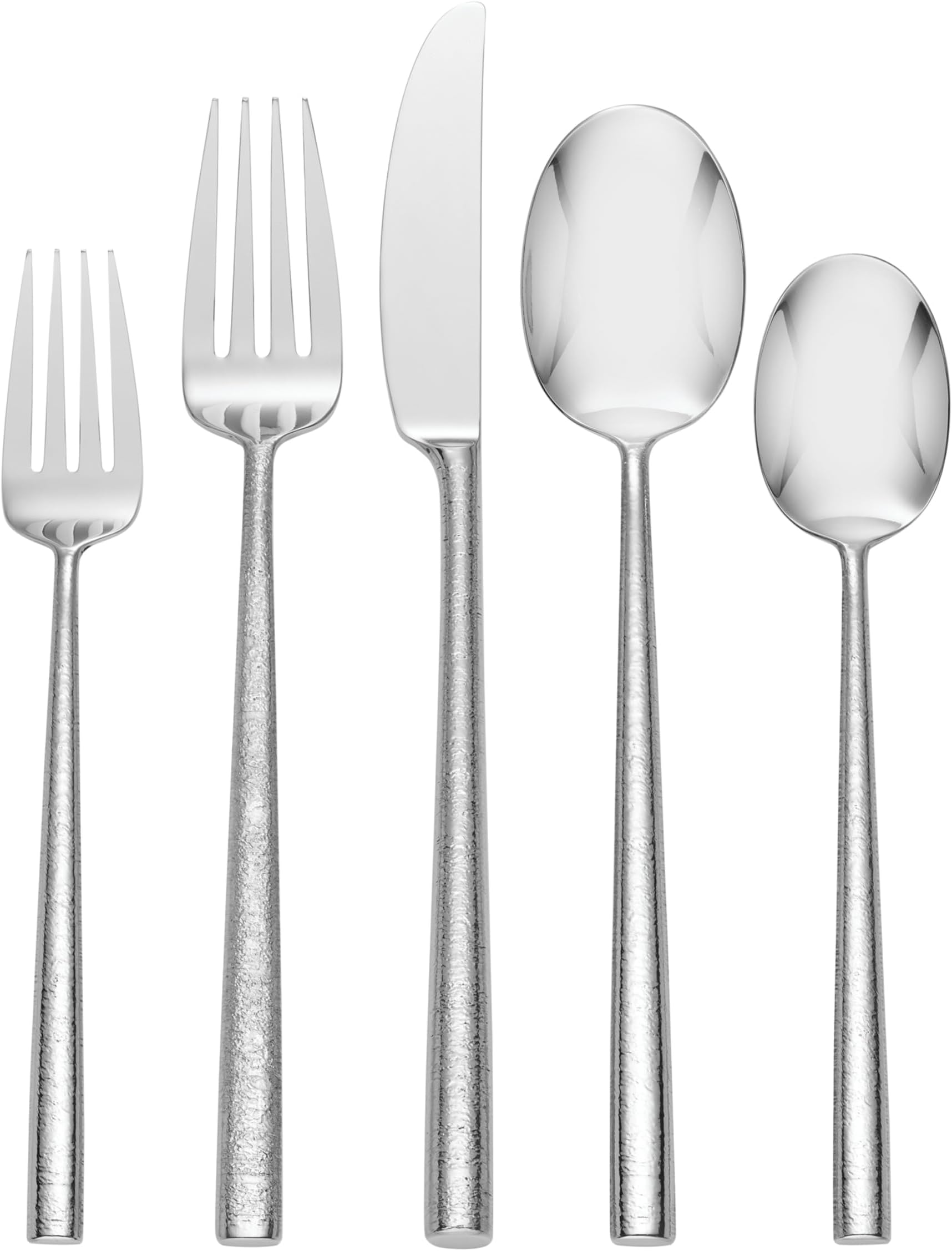 Amazon.com: Oneida Raven 20 Piece Everyday Flatware Set, Service for 4 ...