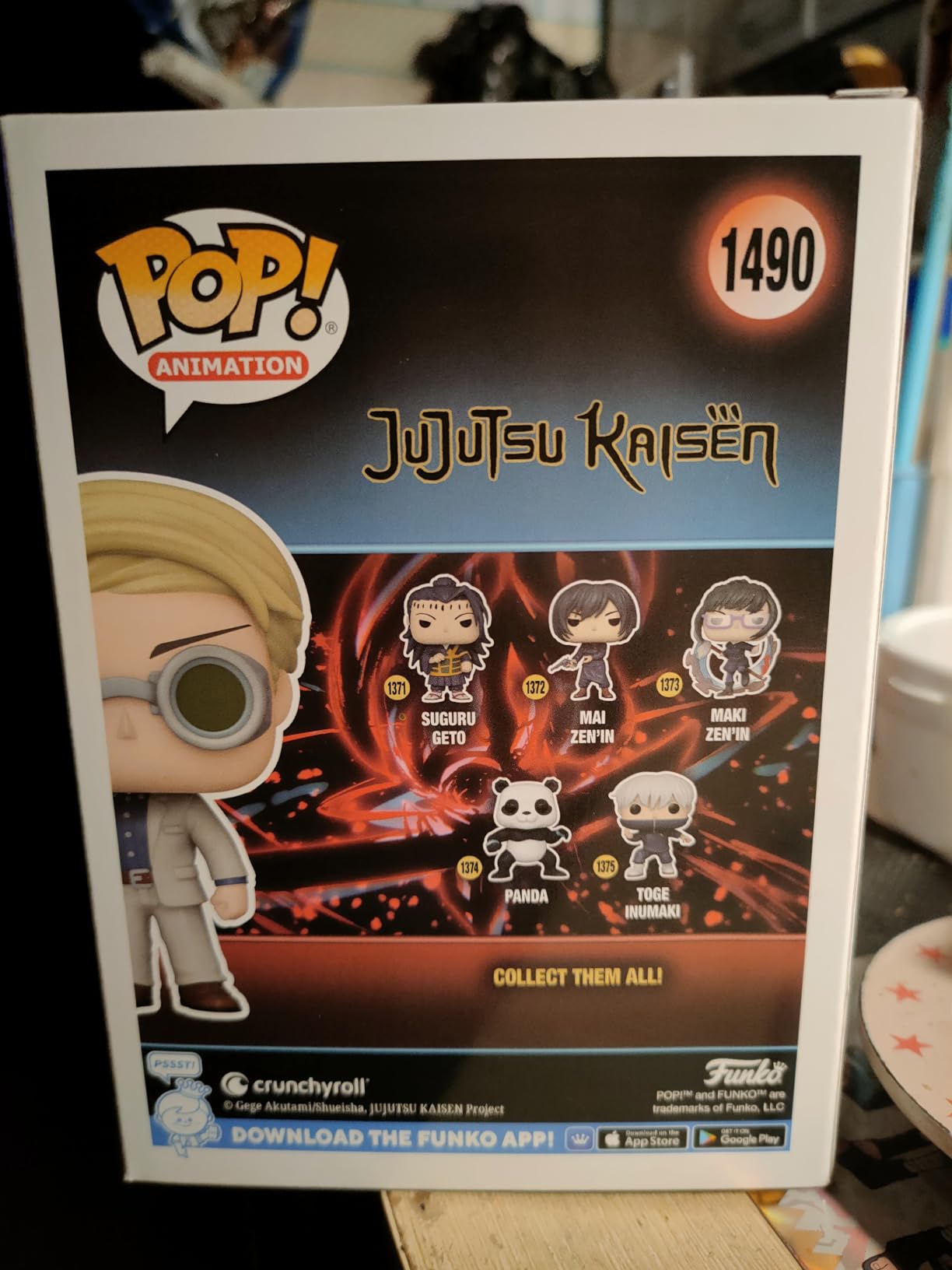 Funko Jujutsu Kaisen - Kento Nanami US Exclusive Glow Pop! Vinyl Action ...