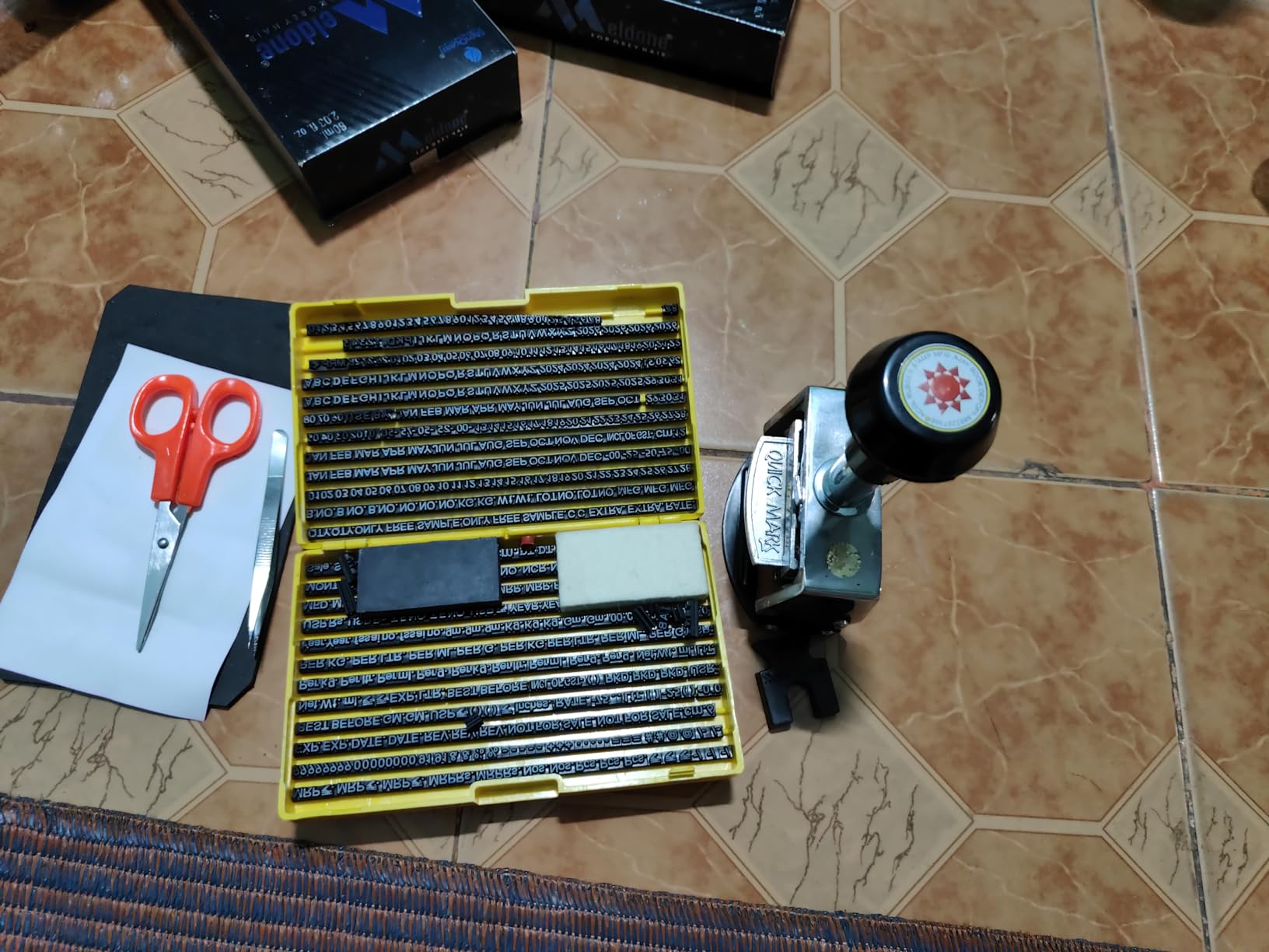 ACGL (3mm Original Hand Batch Coding and Date Printing Machine on ...