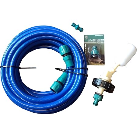 Suitable for Aquaroll Mains Water Adaptor Ball Valve Kit with 10 mtr ...