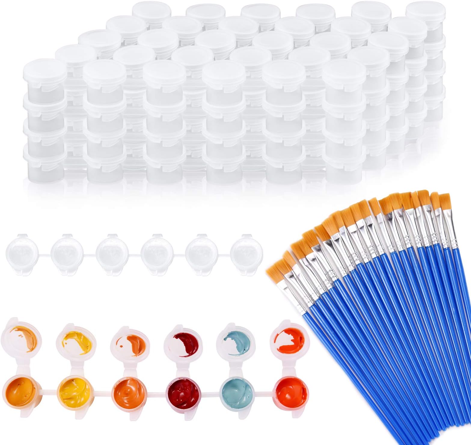Amazon.com: 280 Pcs Washable Acrylic Paint for Kids Arts and Crafts, 20 ...