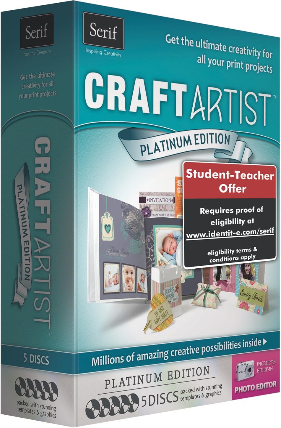 Amazon.com: Serif CraftArtist Platinum Student/Teacher