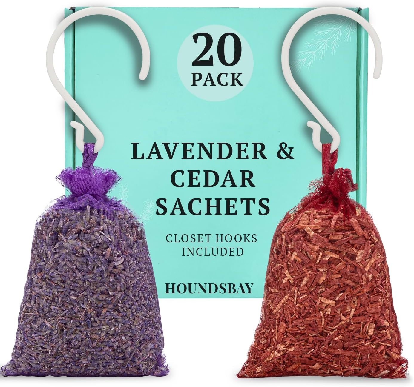 Amazon.com: Natural Eucalyptus and Lavender Scented Shower Sachets ...