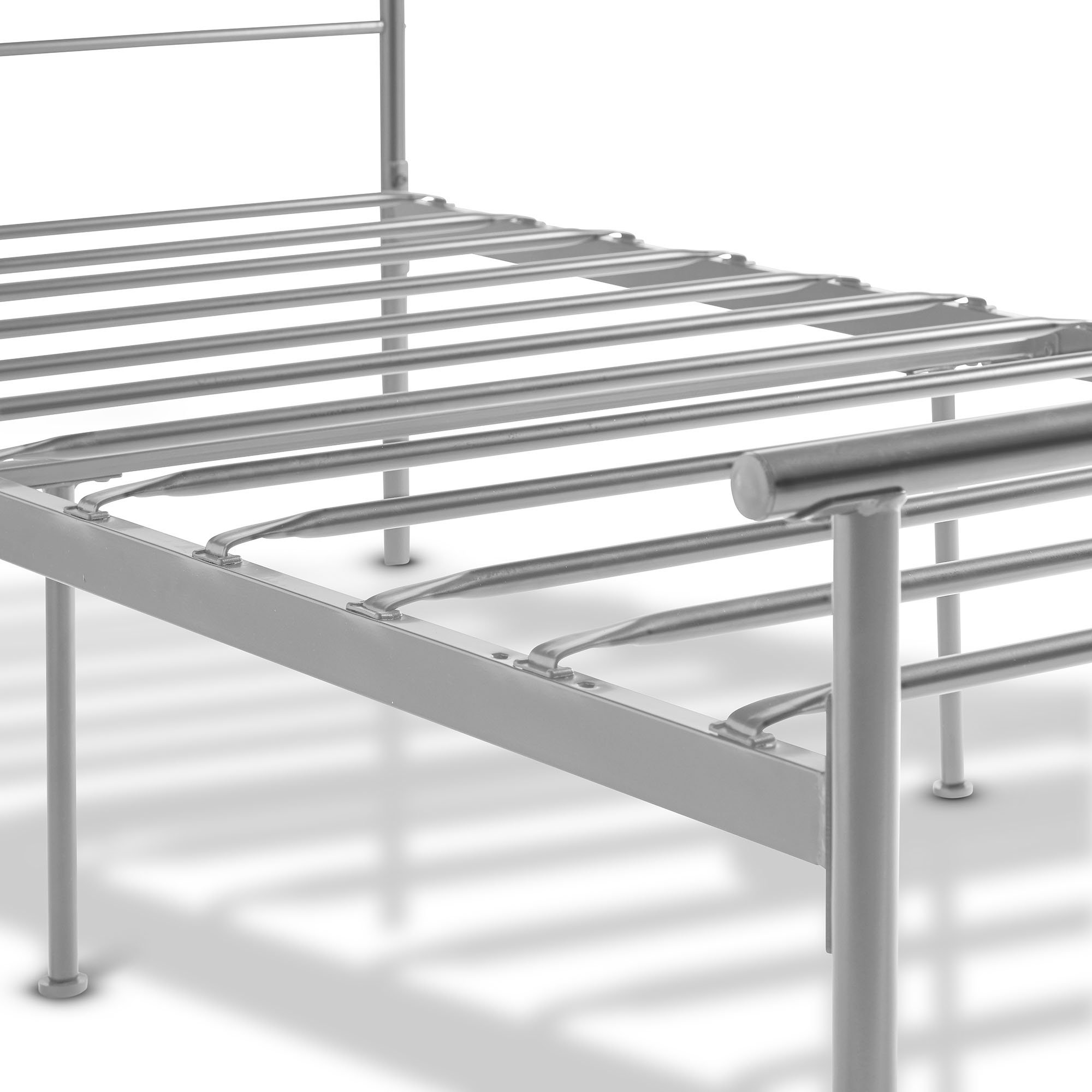 VonHaus Single Bed Frame – Metal 3ft Bed Frame - Strong & Durable ...