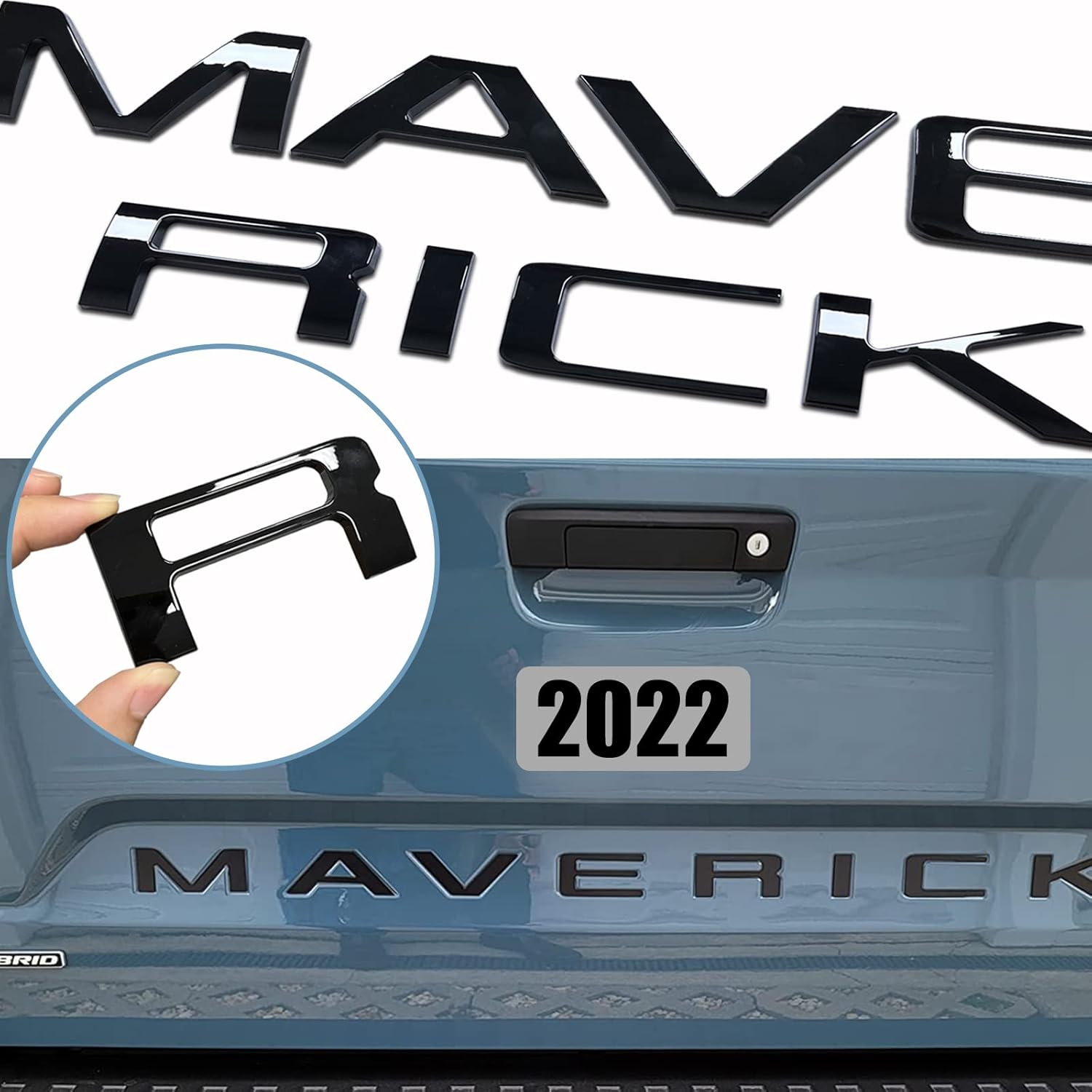 Amazon.com: Tailgate Inserts Letters for Ford Maverick 2022 2023 ...