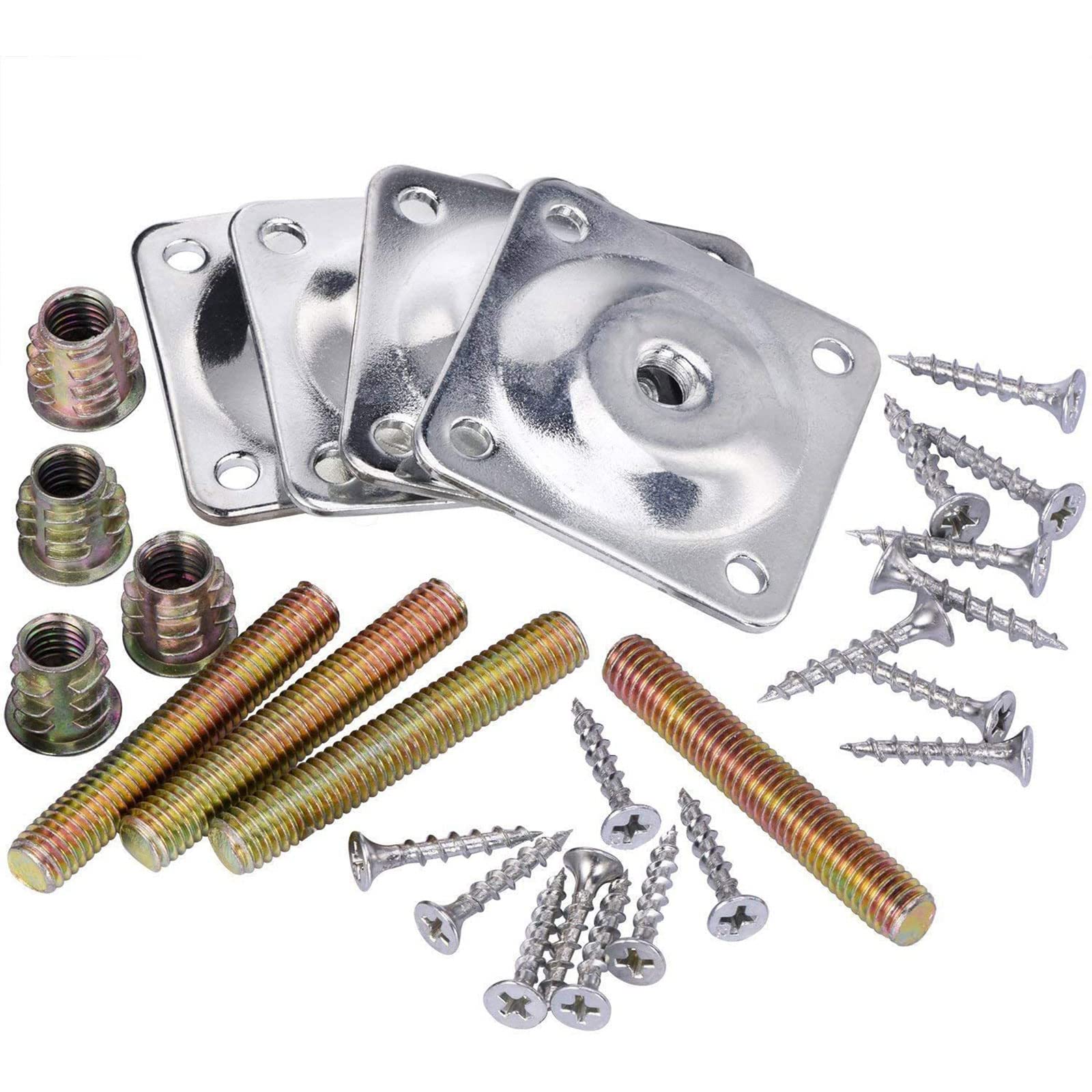 Leg Leveler Mounting Plate Swivel Leveling Feet Stainless Steel