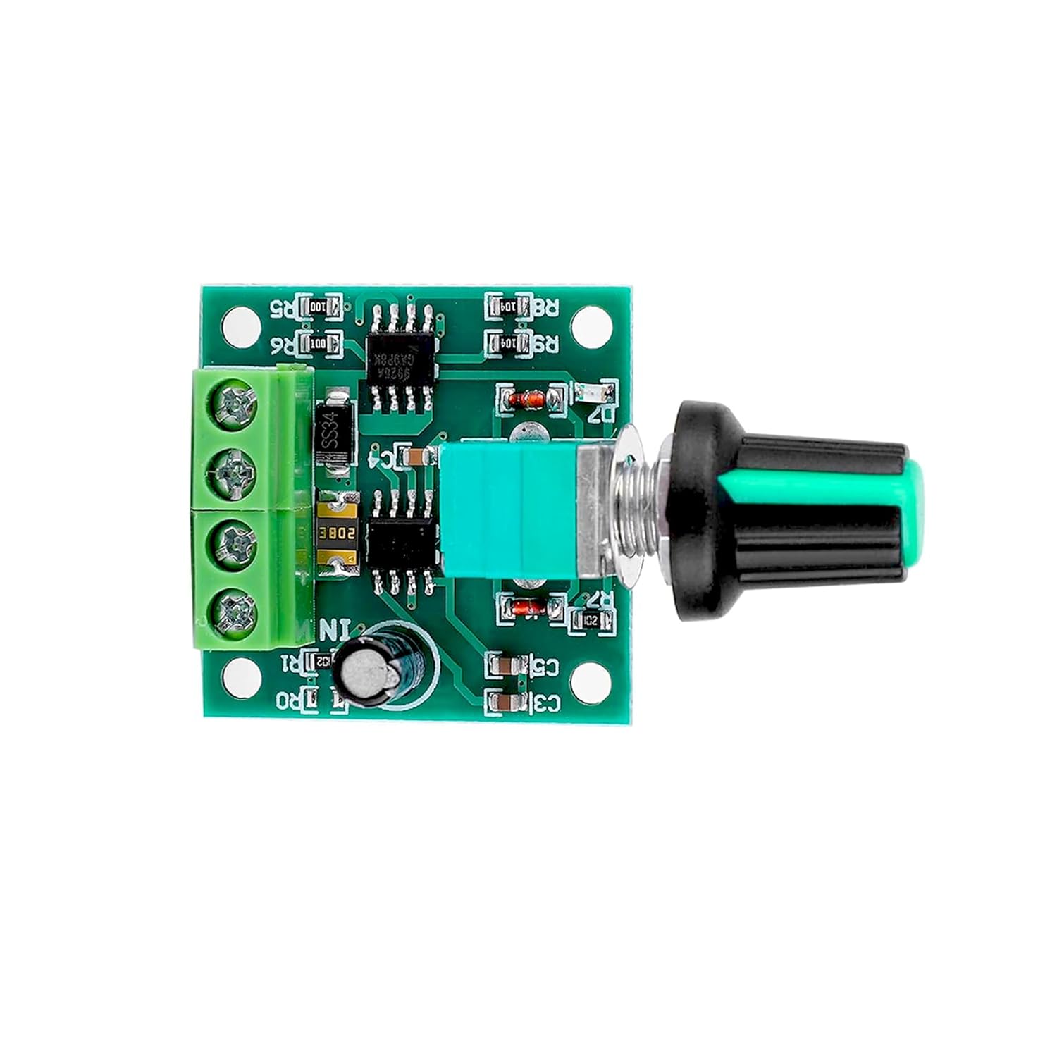 PWM DC Motor Speed Controller/small LED dimmer 1.8v to 24V 2A : Amazon ...