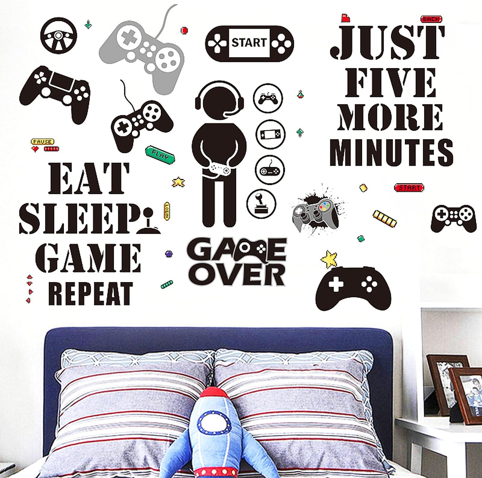 "Choose Your Weapon" Video Game Gaming Vinyl Decal Wall Sticker for ...
