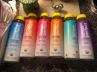 Amazon.com: Lemon Perfect Original Lemon, Hydrating Flavored Lemon Water, Zero Sugar, Delicious ...