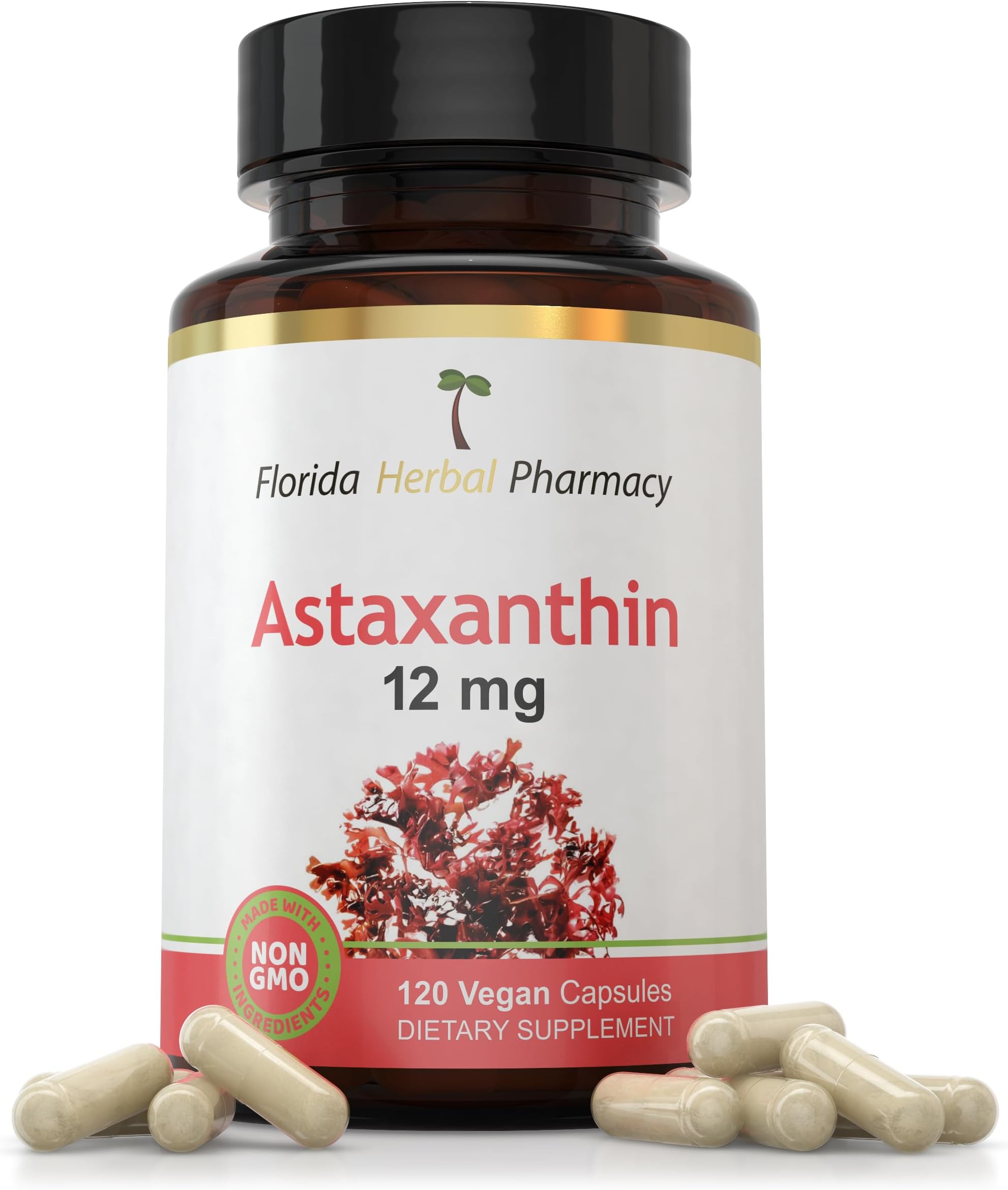 Amazon.com: DEVA Nutrition Vitamins Astaxanthin 12mg, Vegan, Made from Haematococcus Pluvialis ...