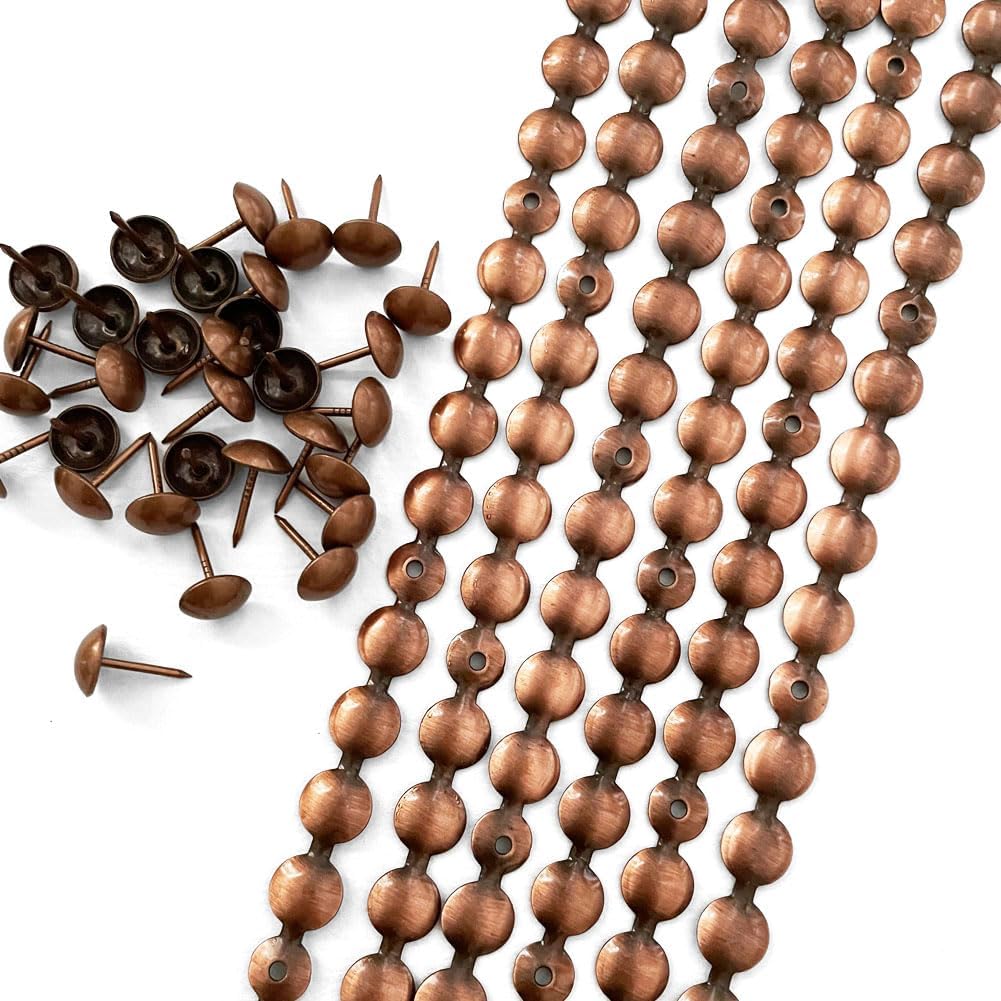 Let's Decorate 10Meters D11mm Upholstery Tacks Copper Color Sofa ...