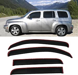 Amazon.com: FREEMOTOR802 in-Channel Car Window Deflectors, Compatible ...
