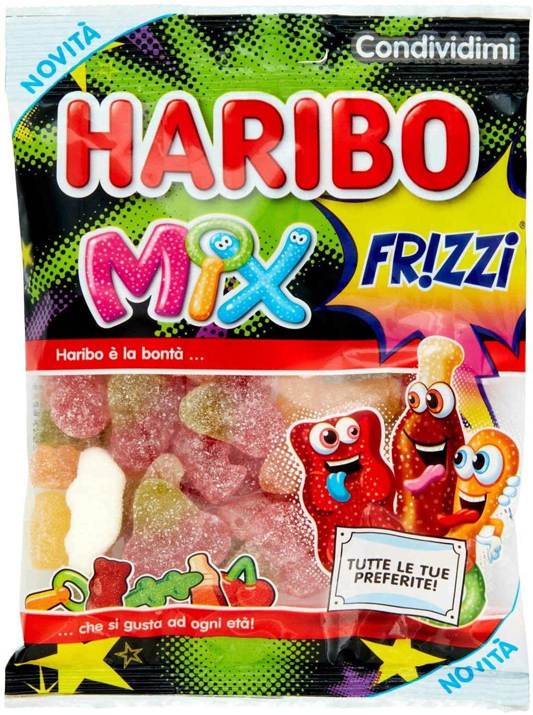 Haribo Beutel 100g, Fresh Cola : Amazon.de: Lebensmittel & Getränke