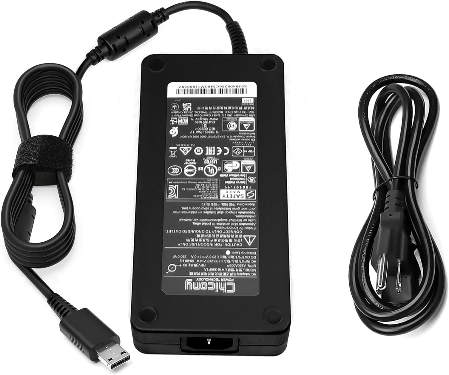 Amazon.com: JUYOON 280W Charger for MSI GE68 GE78 GE68HX GE78HX MSI ...