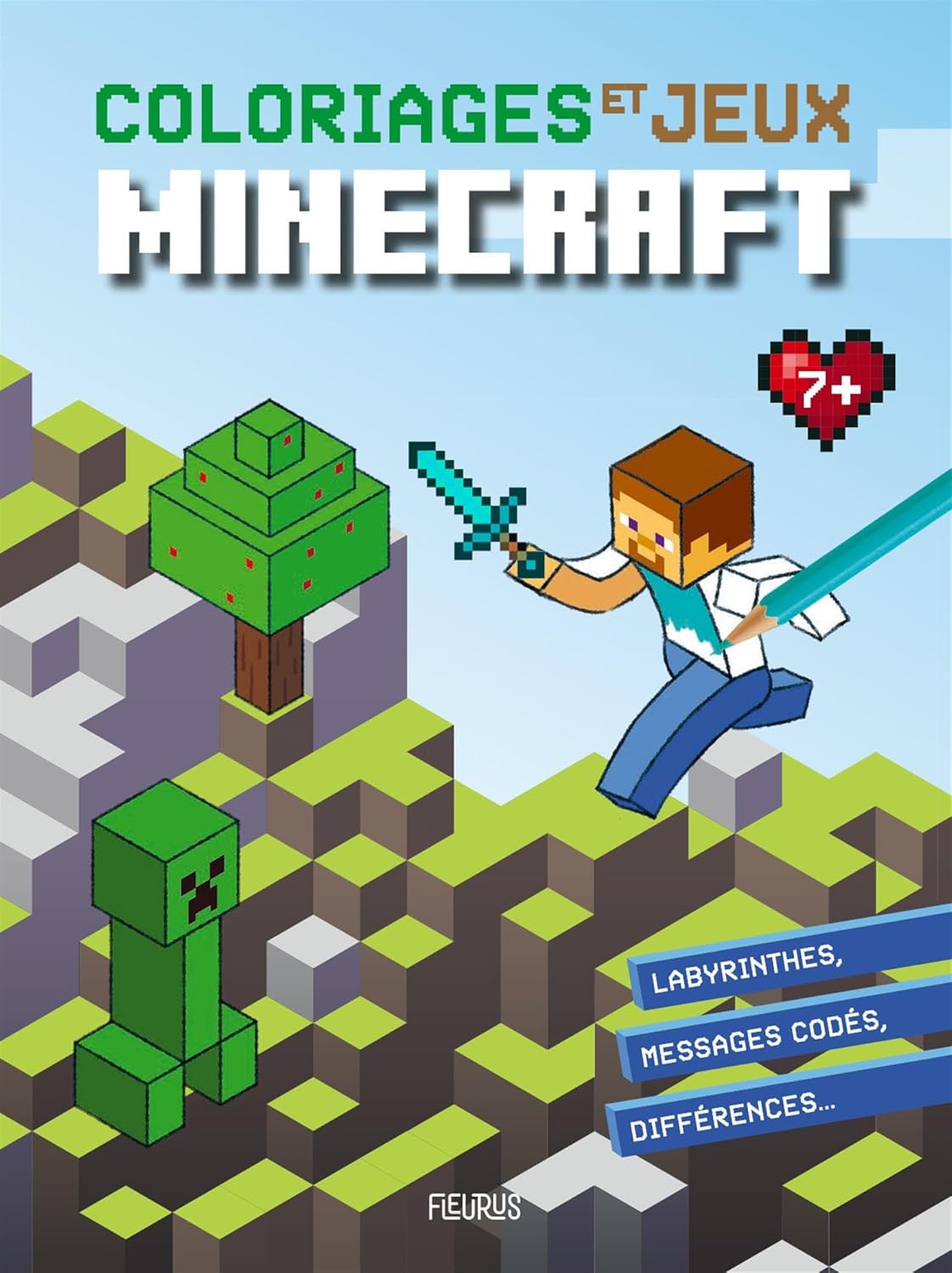 Coloriages et jeux - Minecraft : Michel Tran, Adeline: Amazon.ca: Books