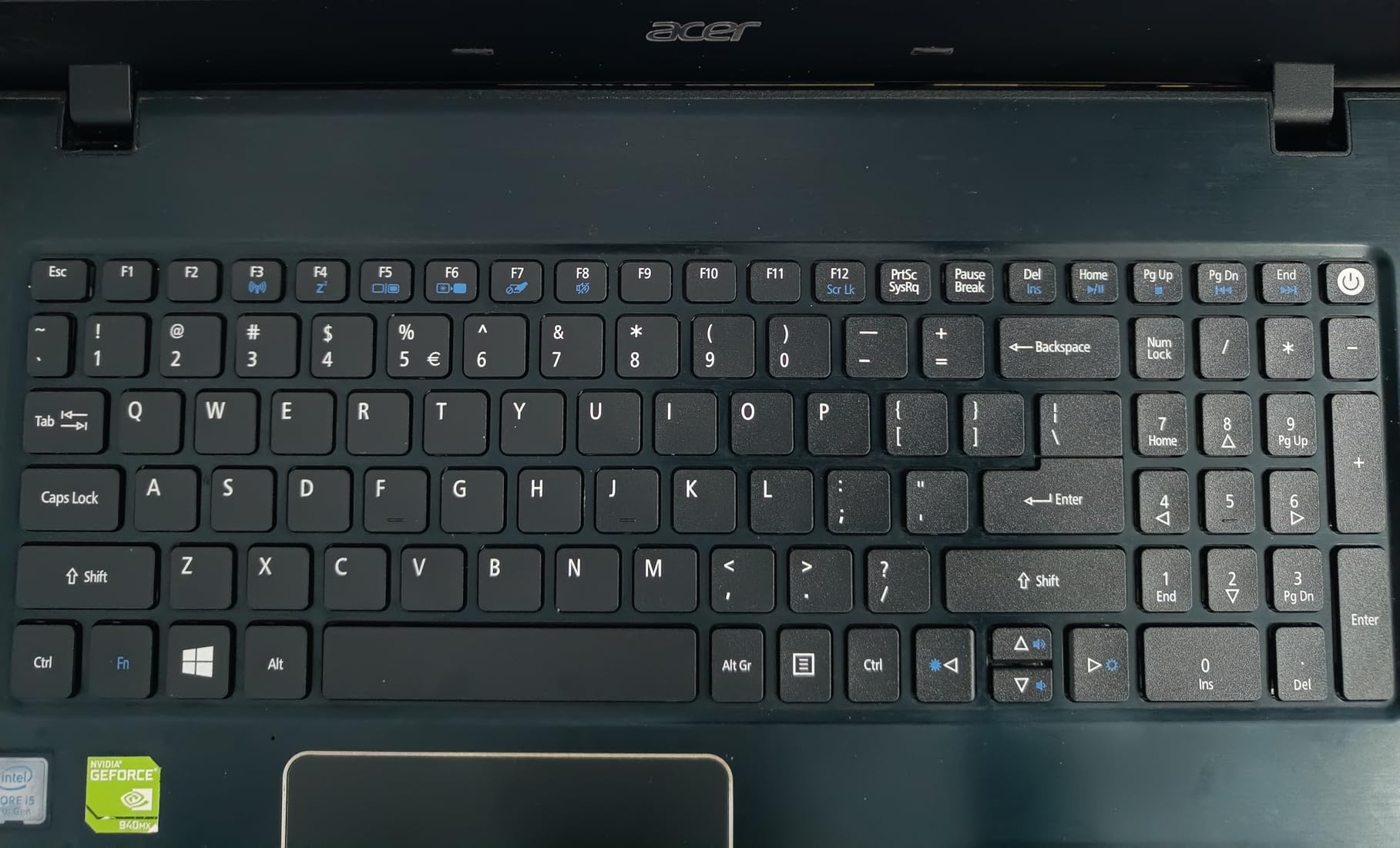 Wefly Laptop Keyboard Compatible for Acer Aspire E5-573 E5-575G V5-591 ...