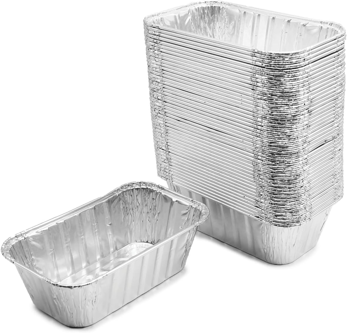 Amazon.com: Party Essentials Alumimun Foil Containers, Disposable ...