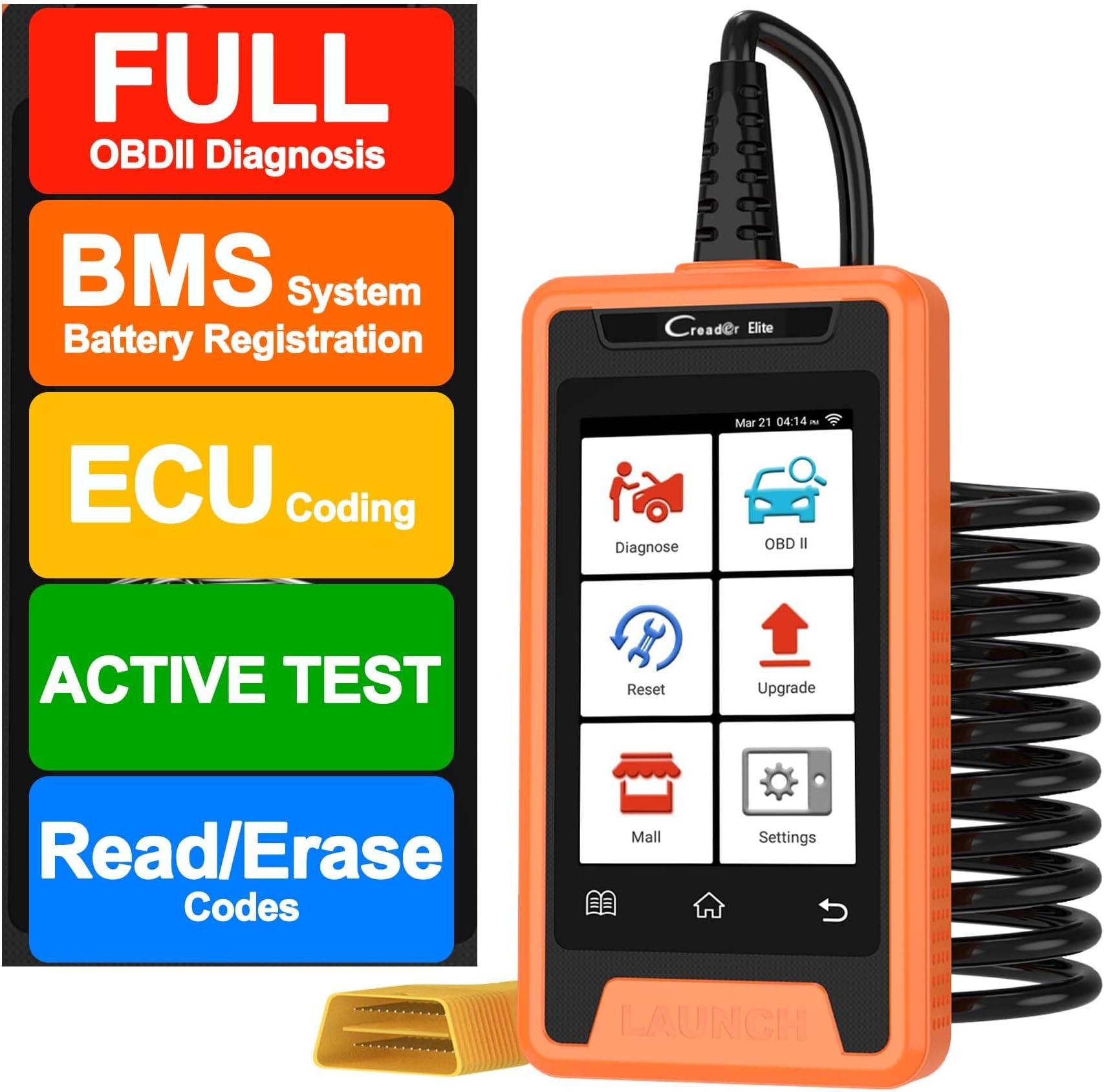 Amazon.com: Launch Diagnostic Scanner Tool for BMW, 2024 Enhanced Multi ...