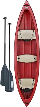 Amazon.com : Lifetime Kodiak Canoe with 2 Paddles, Red, 13' : Sports ...