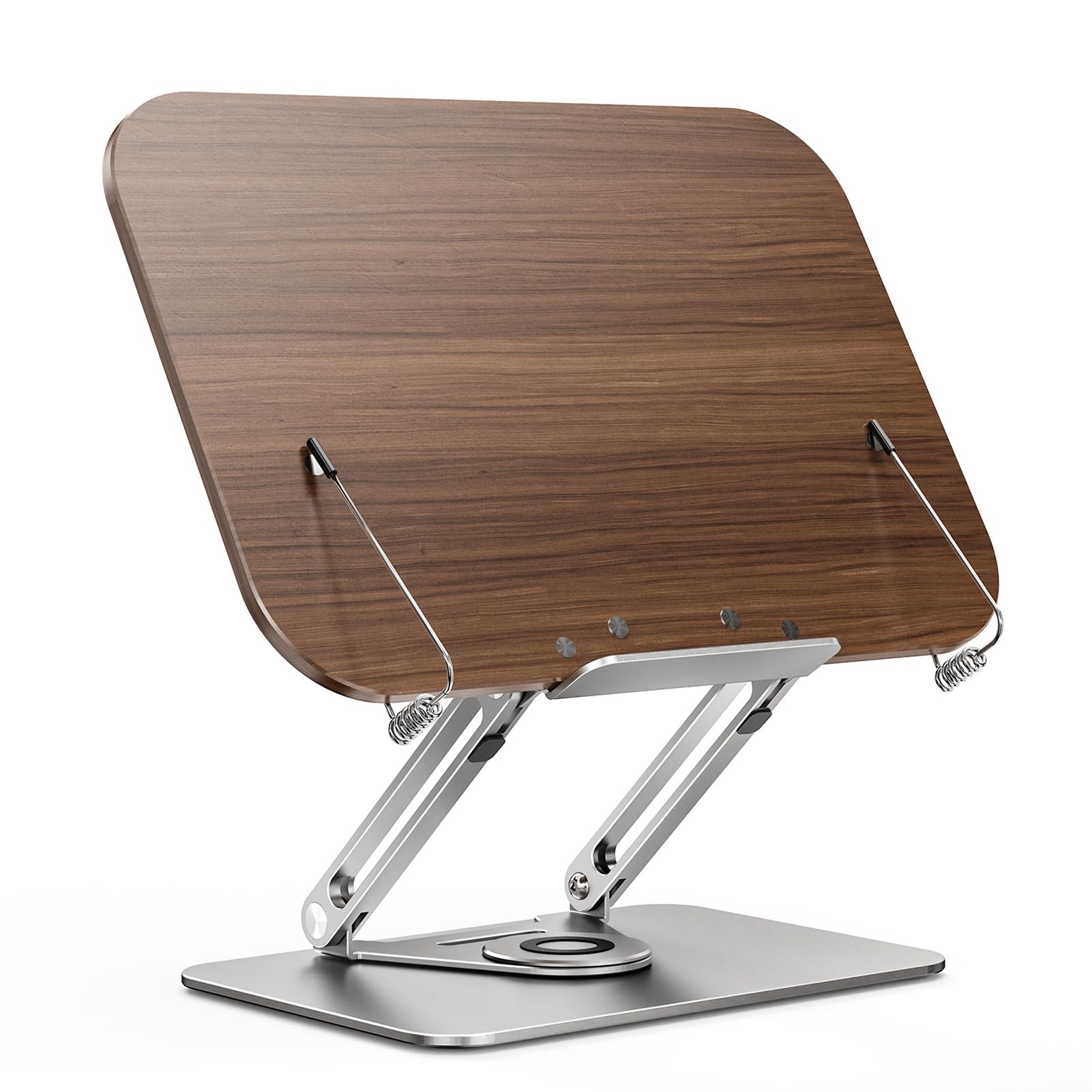 Amazon.com : Bisofice Desktop Book Stand for Reading with 360° Rotating ...