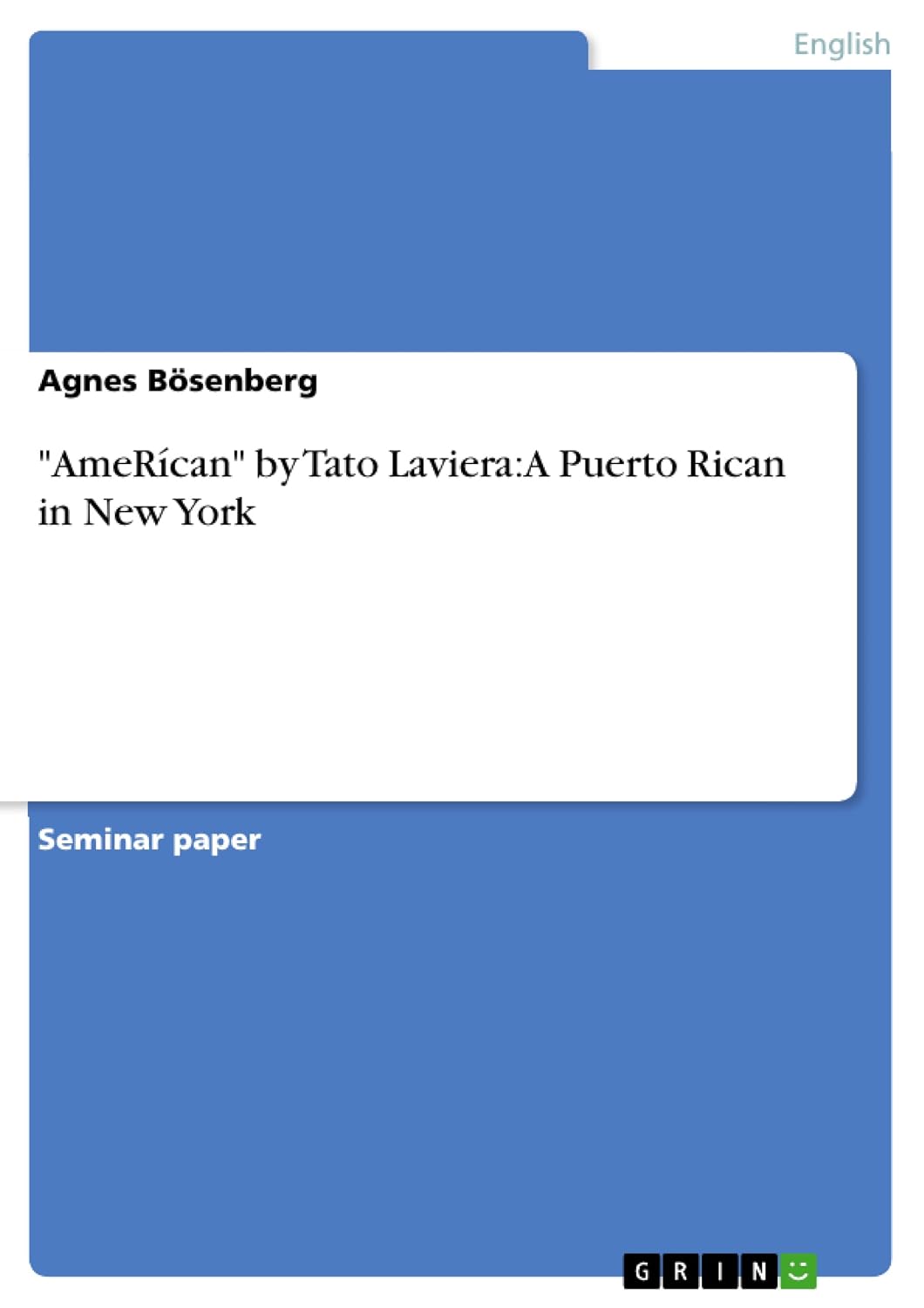 "AmeRícan" by Tato Laviera: A Puerto Rican in New York - Kindle edition ...