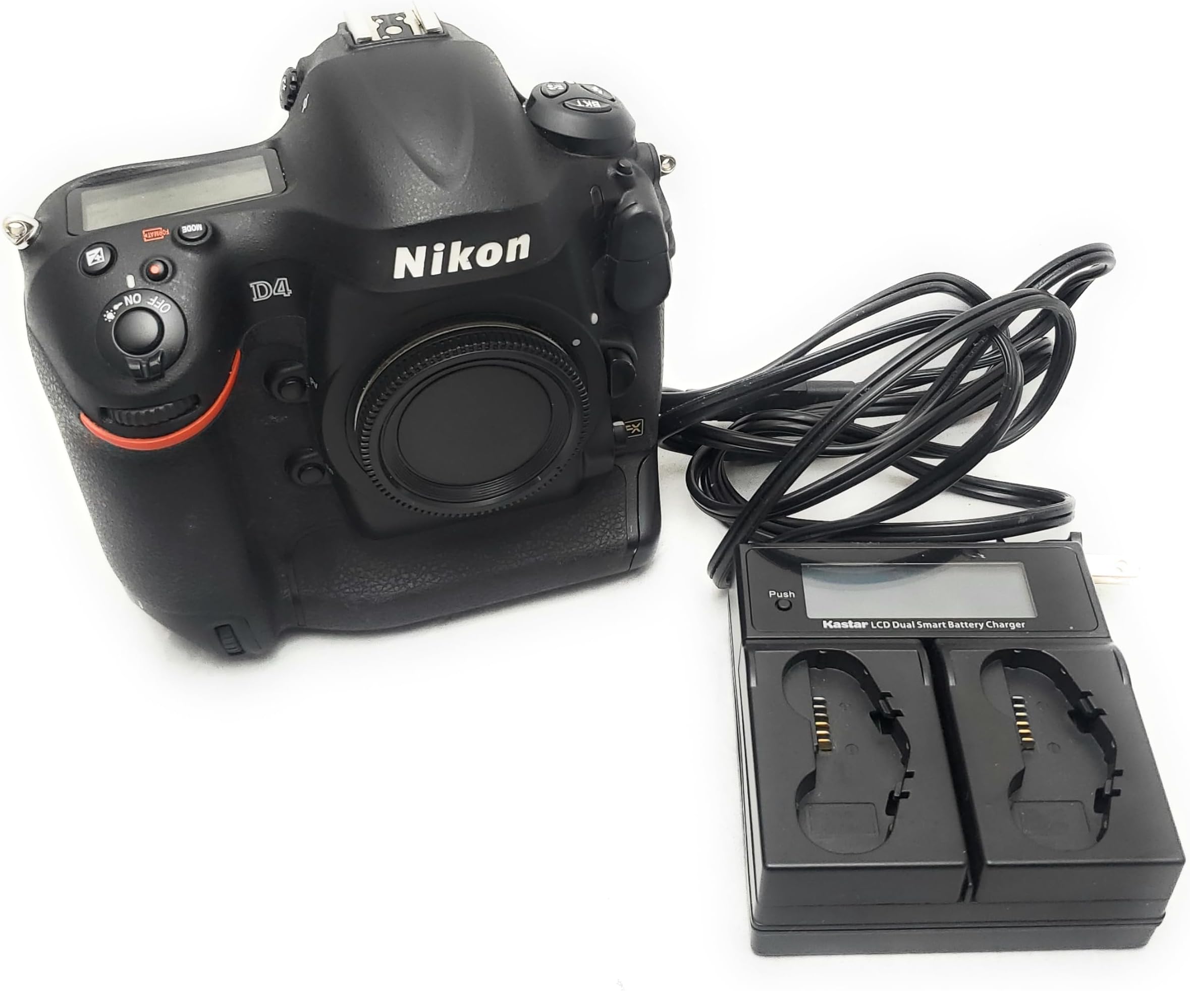 Amazon.com : Nikon D4 16.2 MP CMOS FX Digital SLR with Full 1080p HD ...