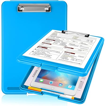 Kamini Enterprise Plastic Portable Clipboard Writing Pad Board with Pen ...
