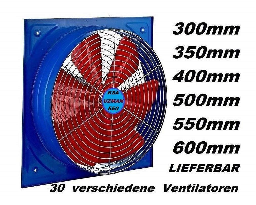 Buy 550mm Industrial Metal Wall Fan with 600Watt SPEED CONTROLLER ...