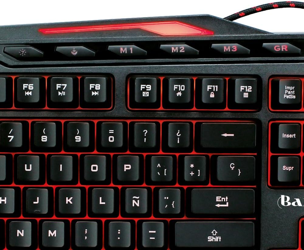 TALIUS Banshee Backlit Programmable Gaming Keyboard, Three Profile ...
