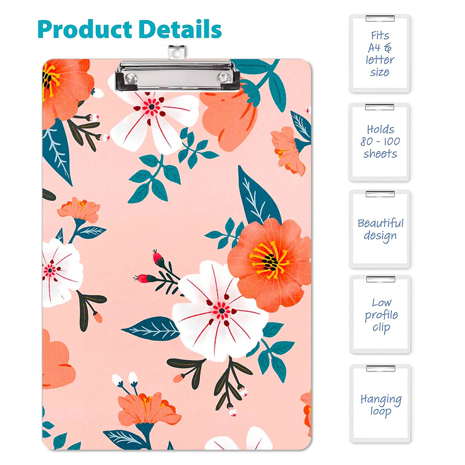 Snapklik.com : Fashion Clipboard, Cute Pattern Decorative Clipboards ...
