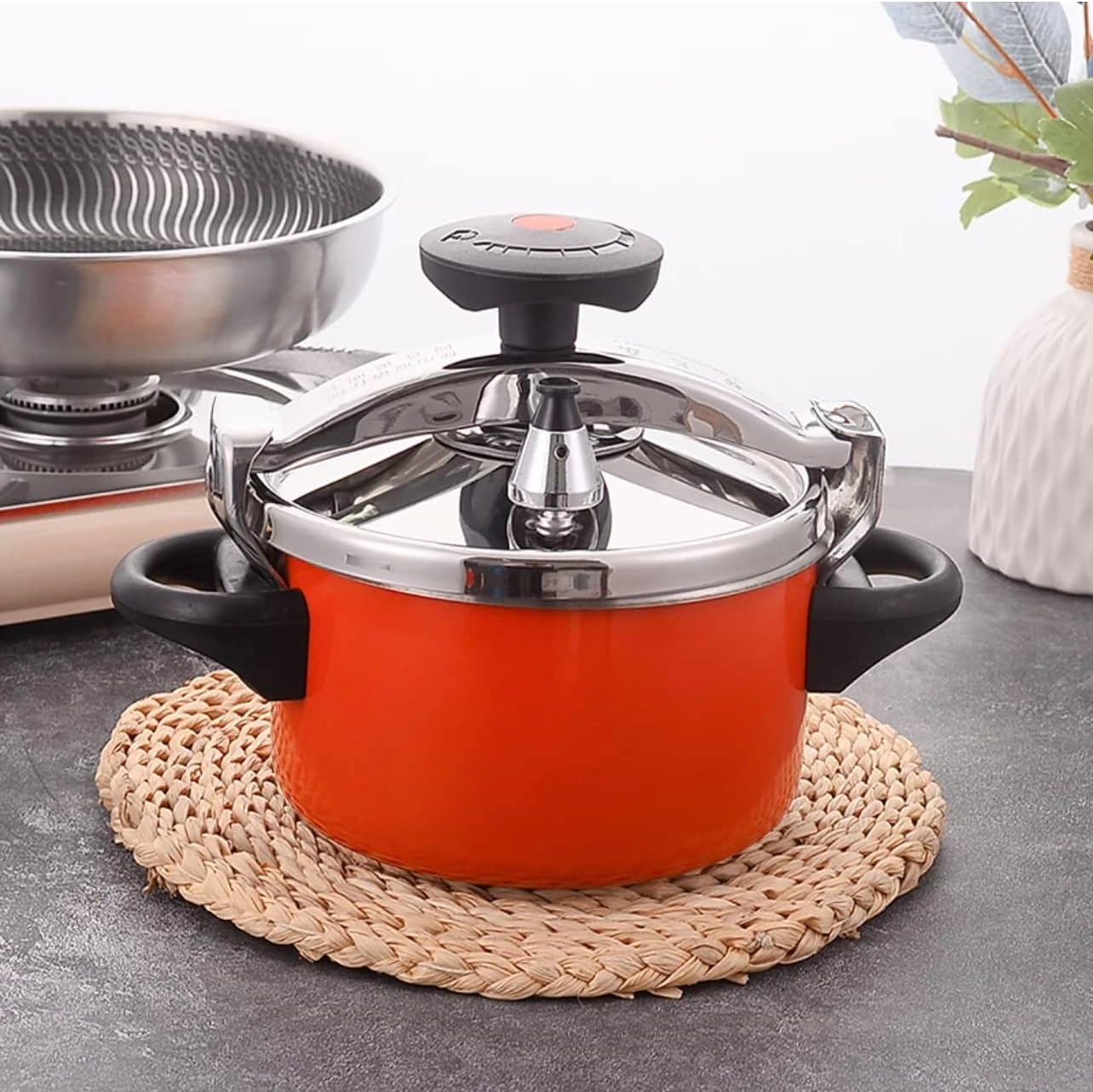 Amazon.com: Pressure cooker & locking Lid for safe use: Home & Kitchen