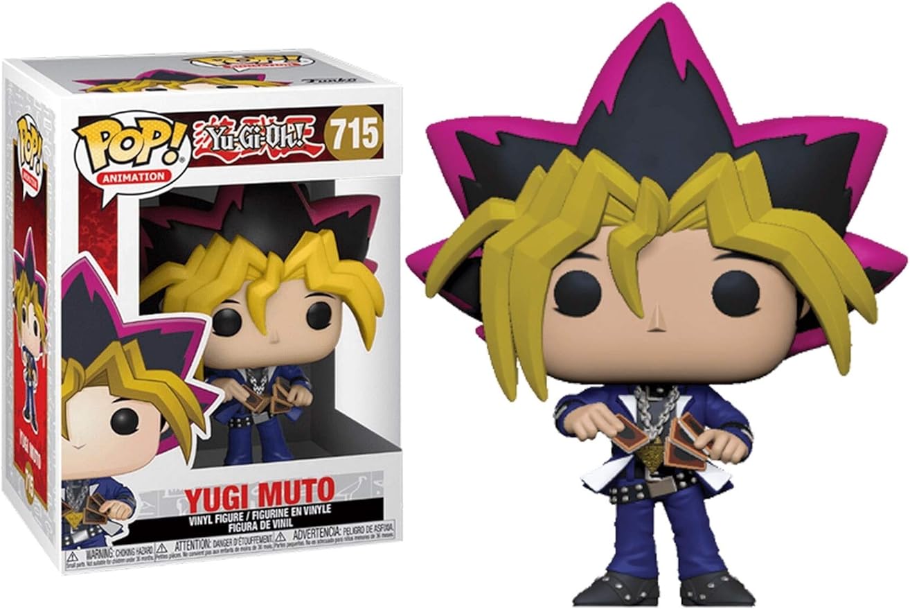 Amazon.com: Funko Pop! Animation: Yu-Gi-Oh - Yugi Mutou, Multicolor ...
