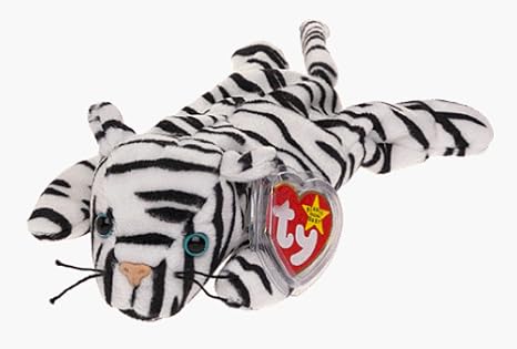 Ty Beanie Babies TY Beanie Baby - Blizzard The White Tiger by: Amazon ...