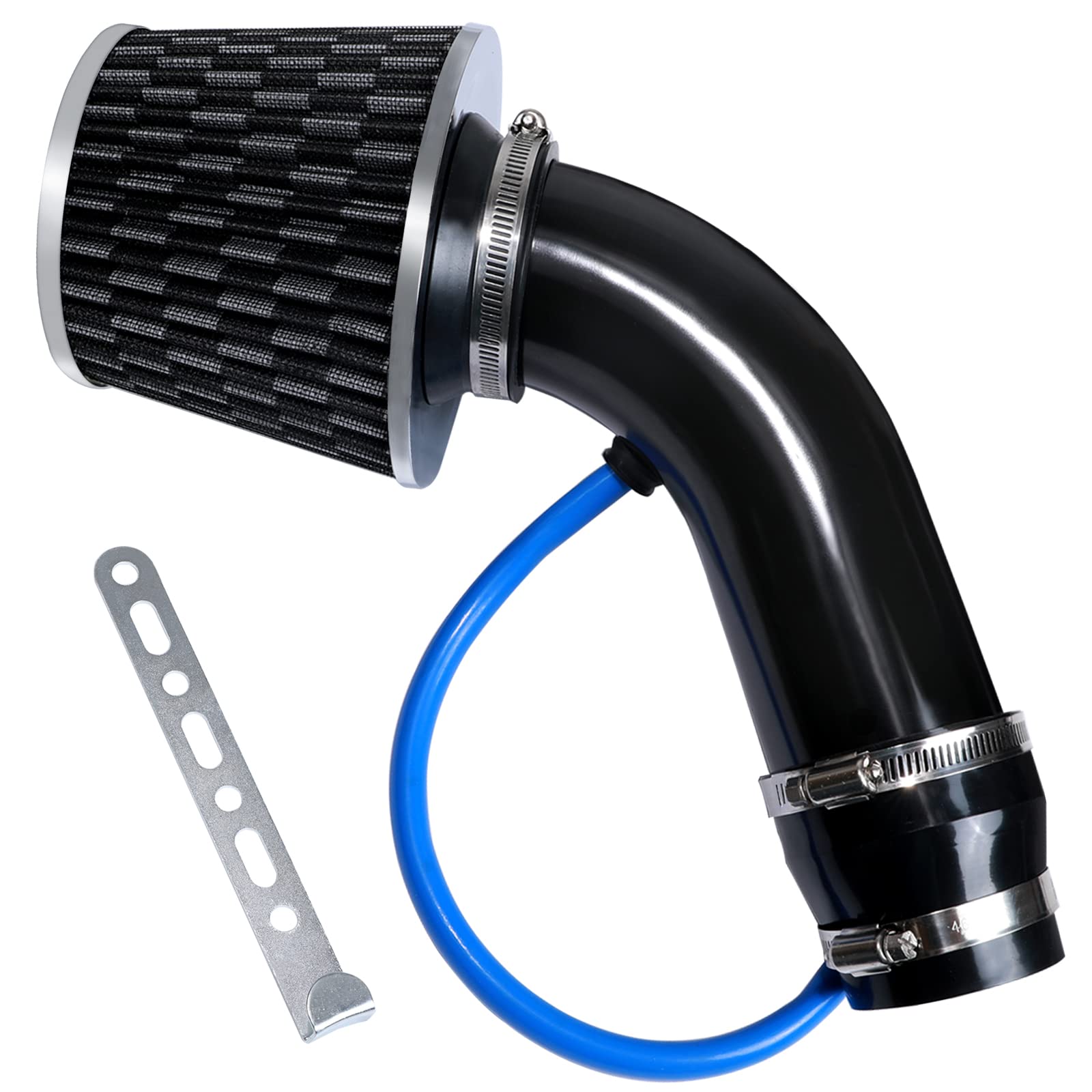 Amazon.com: Tongze 3 Inch Universal Cold Air Intake Filter Kit with ...