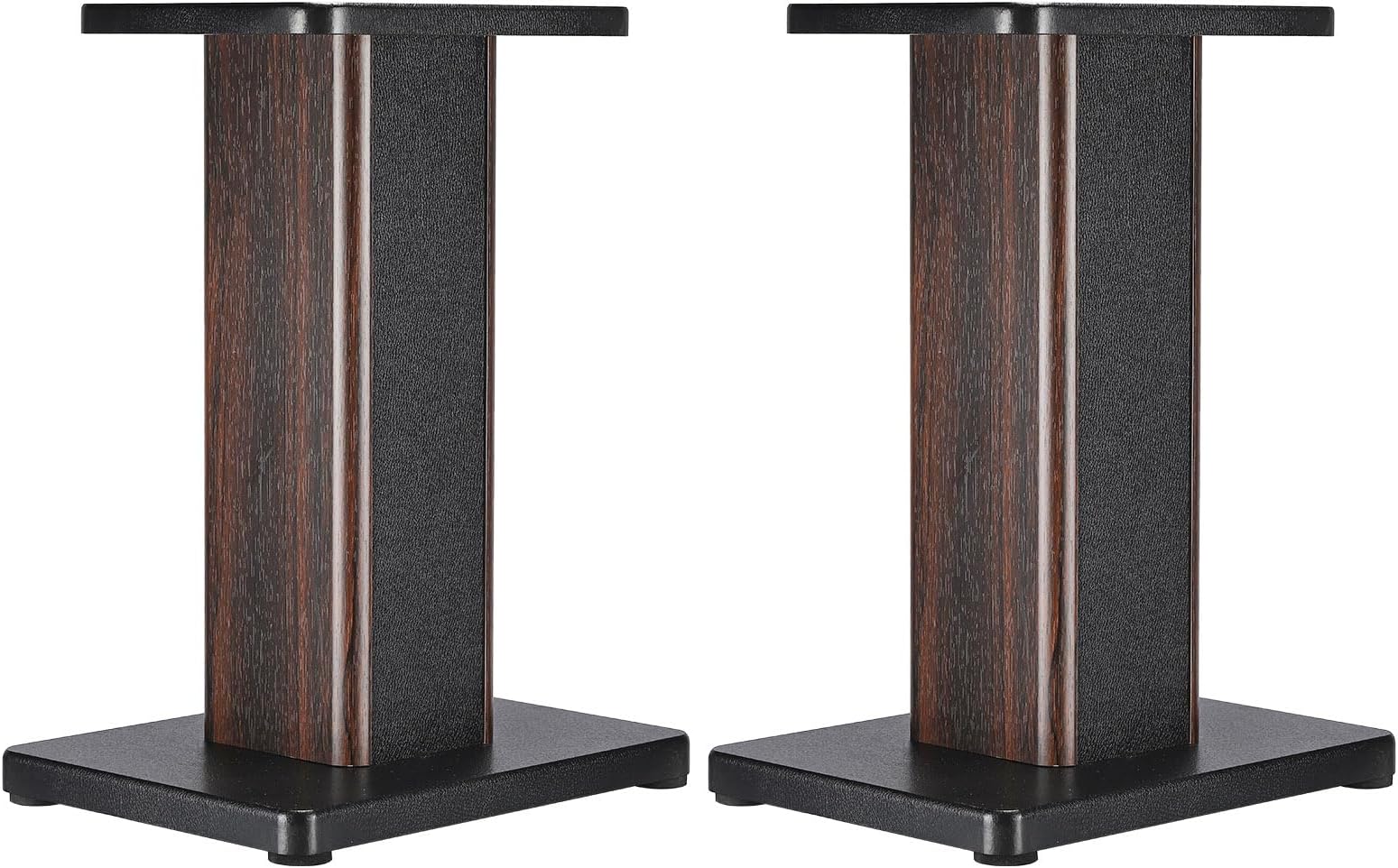 Amazon.com: MECCANIXITY Wood Grain Speaker Stands 1 Pair 15.7 Inch ...