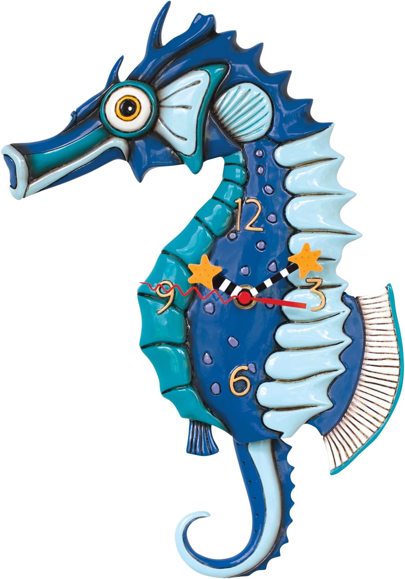 Amazon.com: Allen Designs Enesco Salty The Seahorse Sculpted Pendulum ...