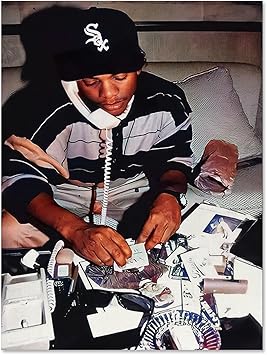 Amazon.com: Cloie Trendy Posters, Eazy Gift E Merch Aesthetic Poster ...