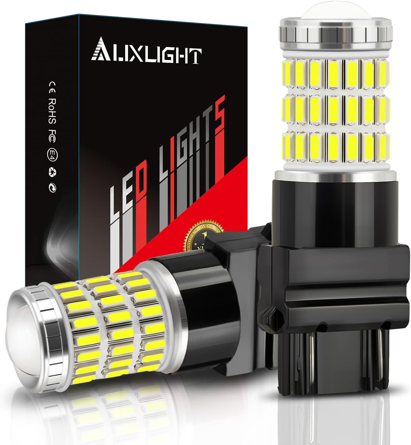 Amazon.com: MEALAM Xenon White 3157 4157 3057 3156 LED Bulbs with ...
