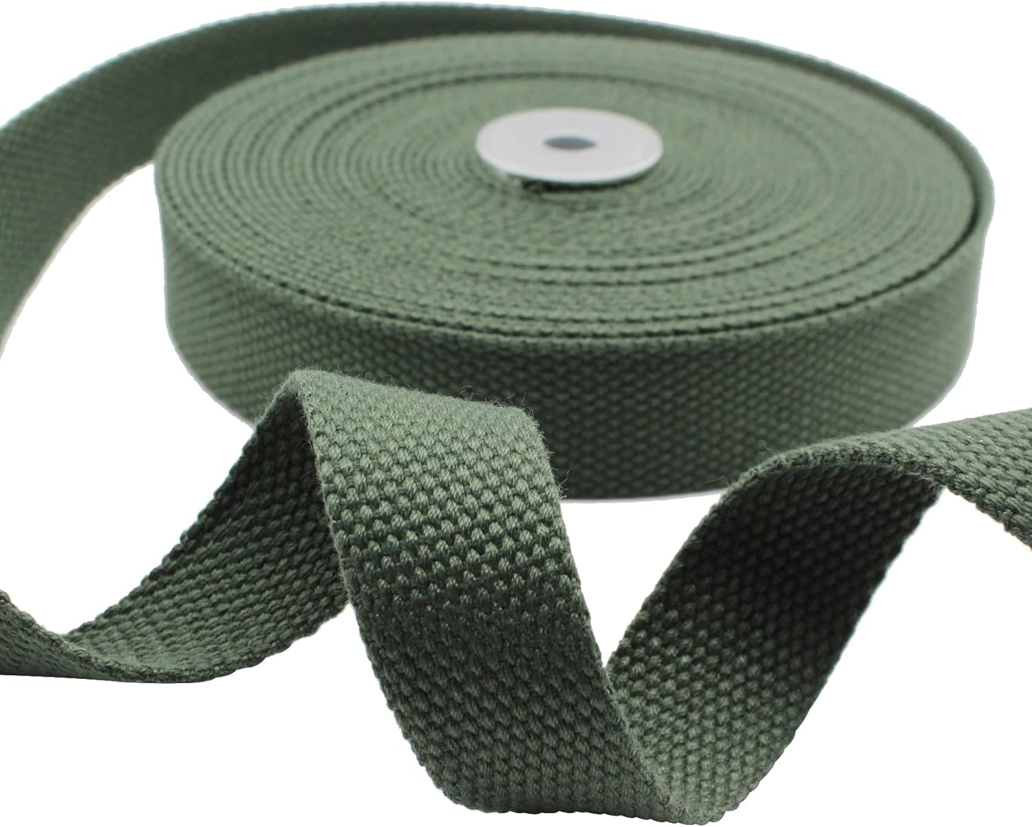 Amazon.com: Dortrue Heavy Cotton Webbing 1 Inch Wide 10 Yard for ...
