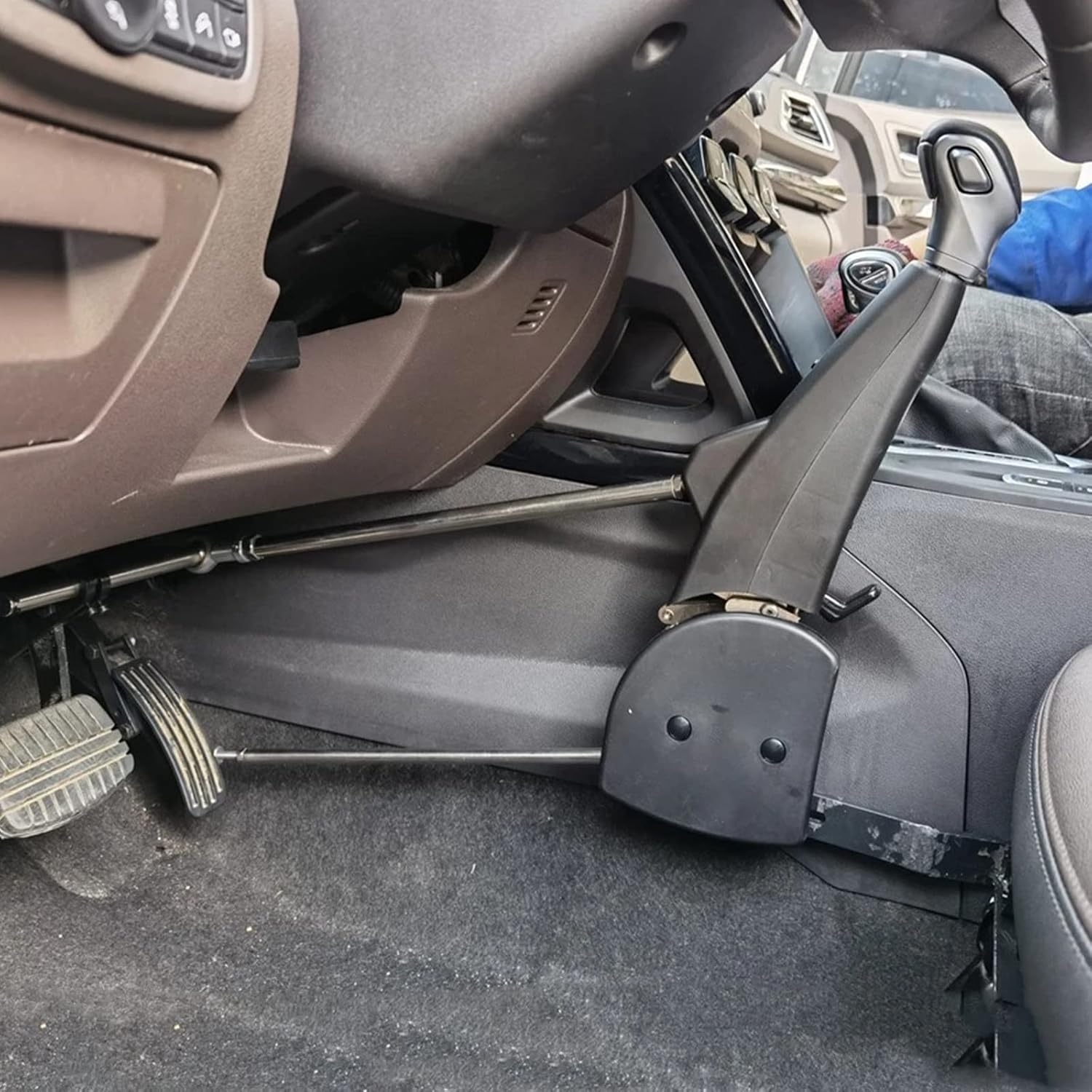 Hand Controls for Disabled Drivers, Portable Thumb Controlled Handicap ...