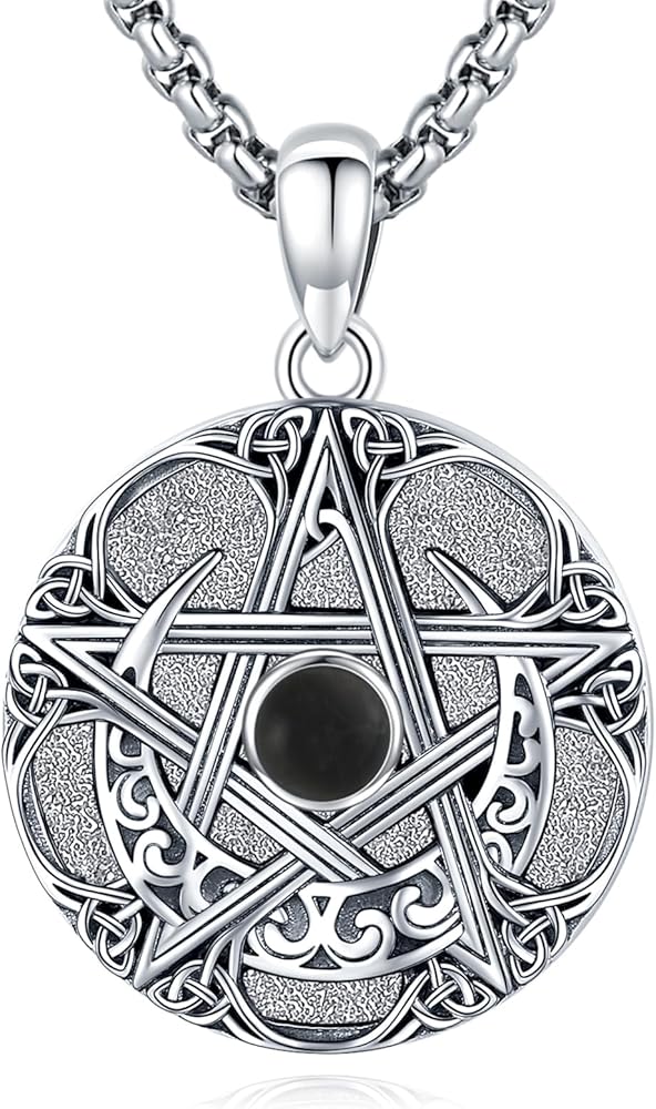 Pagan Pentagram Necklace Pagan Pentagram Necklace 2025 | Epicamlv.com