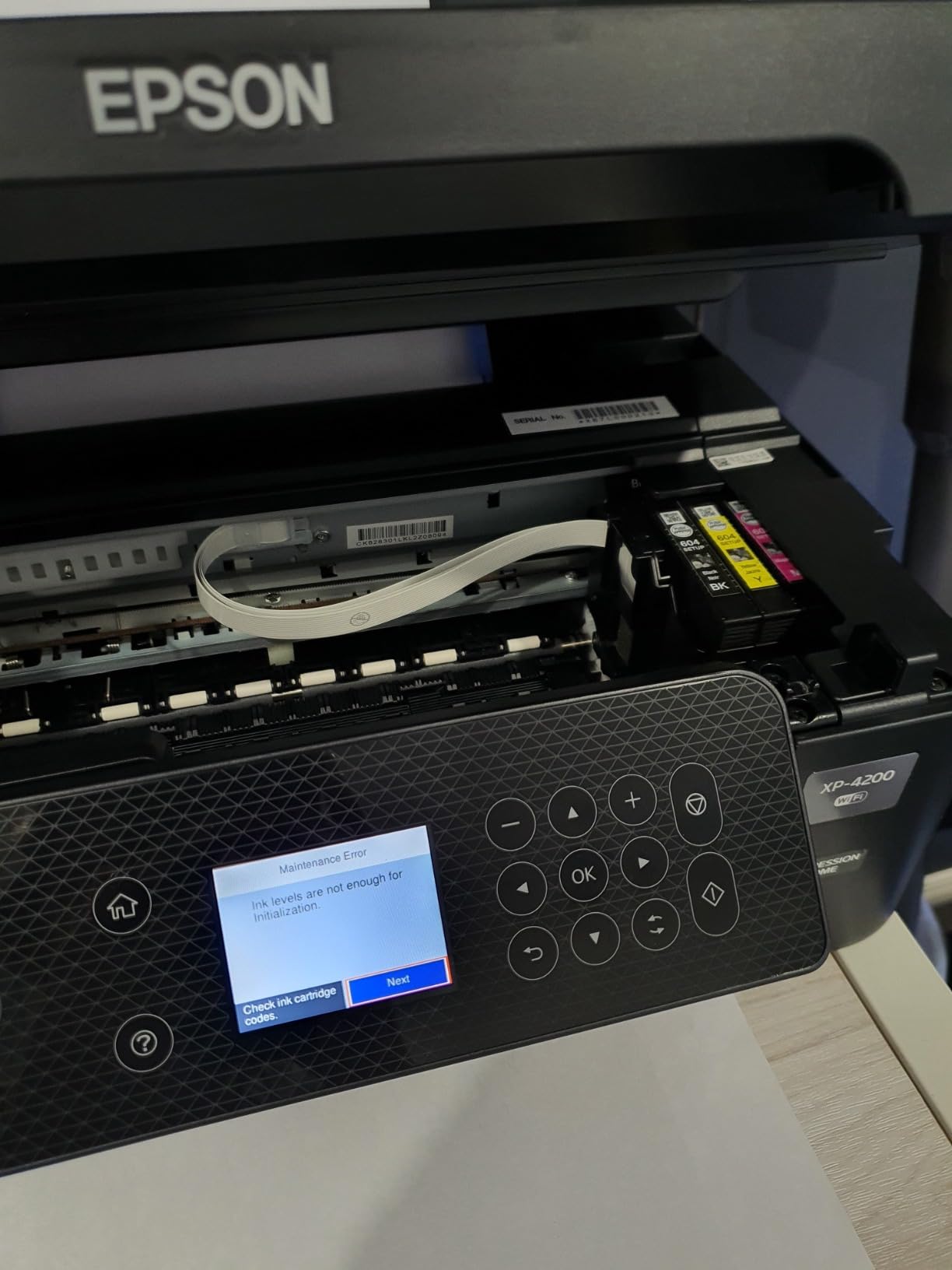 Epson Expression Home XP-4200 3-in-1 Ink Multifunction Printer, Scanner ...