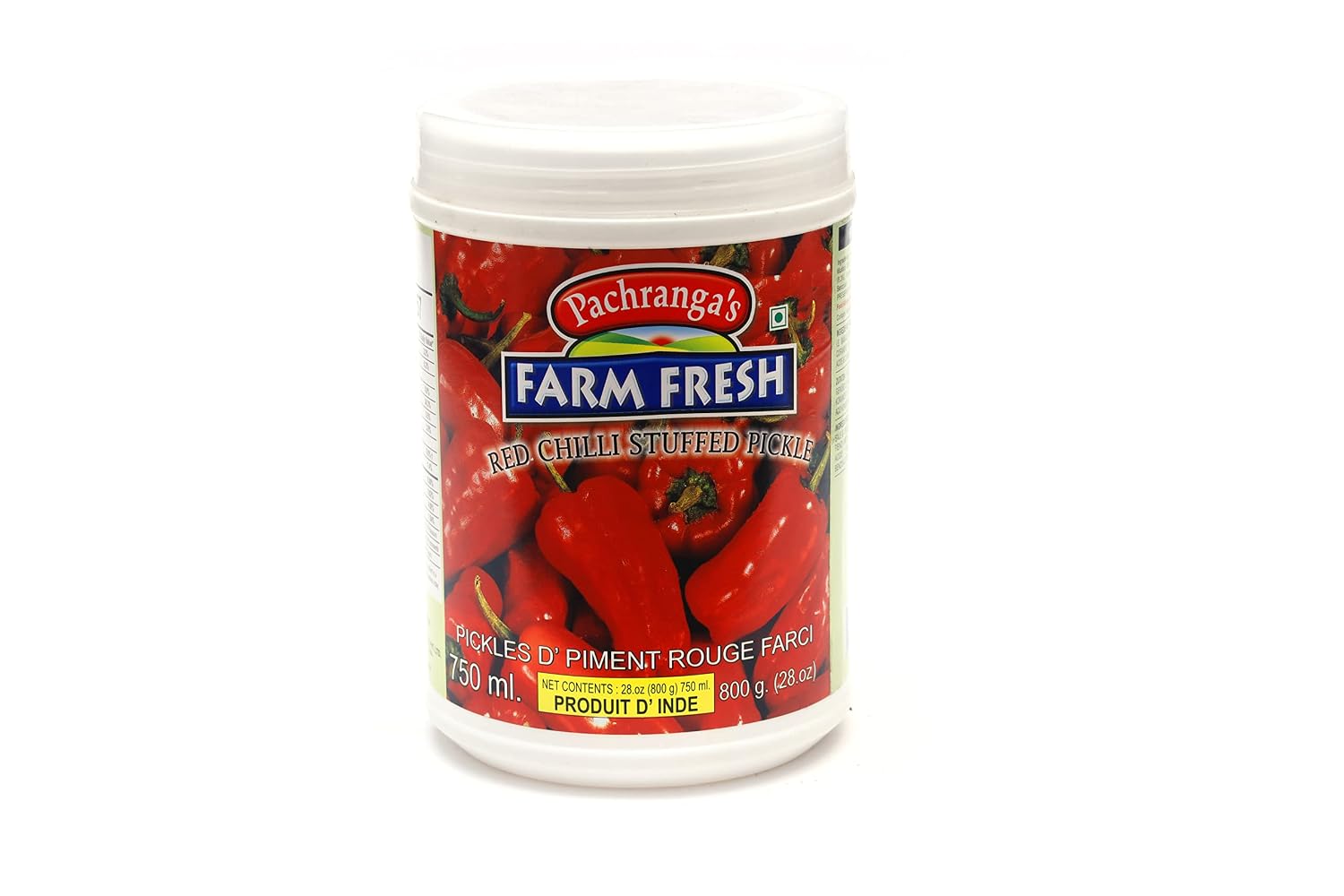 Pachranga's Farm Fresh Red Chilli Stuffed Pickle - 800gm : Amazon.in ...