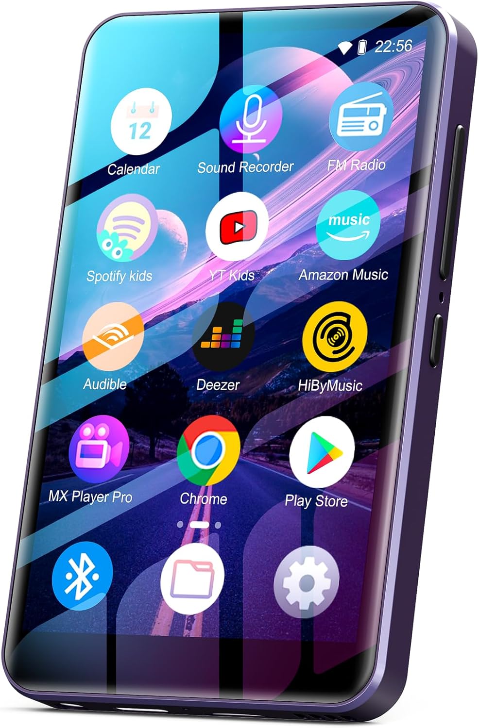 Fanvace MP3 Player with Bluetooth WiFi, Android MP3 Player with Spotify ...