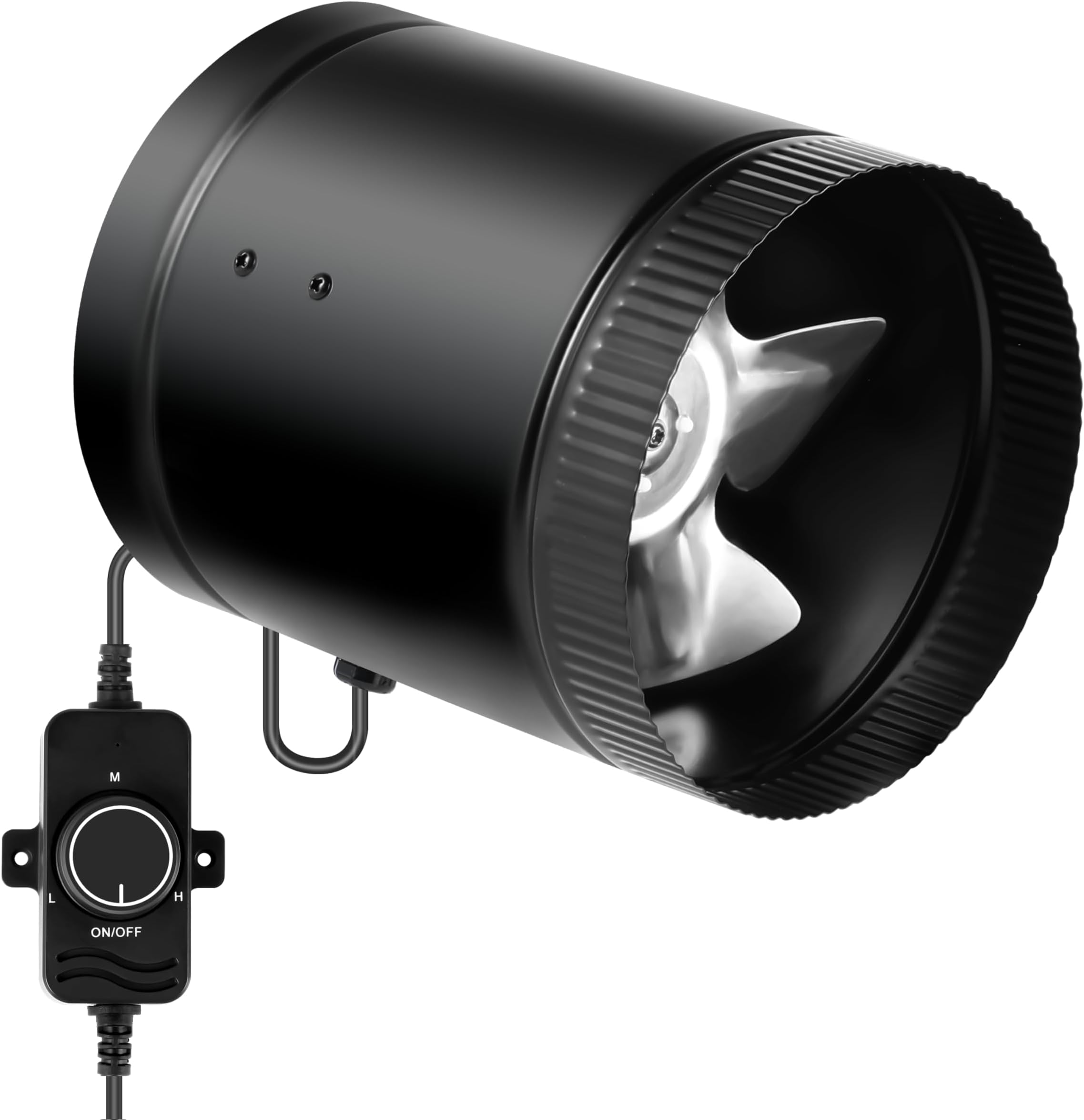 Amazon.com: YSSOA 6 Inch Inline Booster Duct Fan with Speed Controller ...