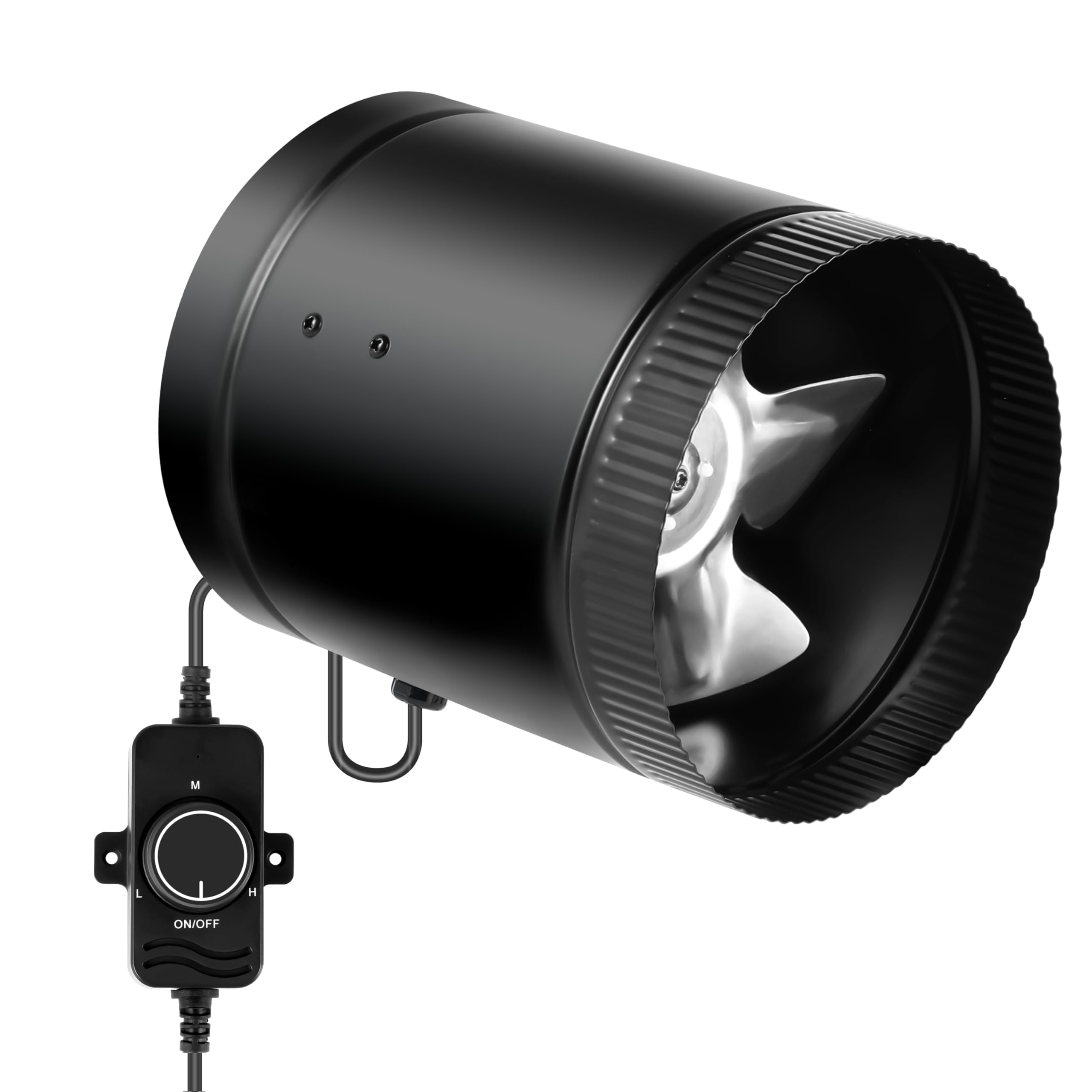 Snapklik.com : YSSOA 6 Inch Inline Booster Duct Fan
