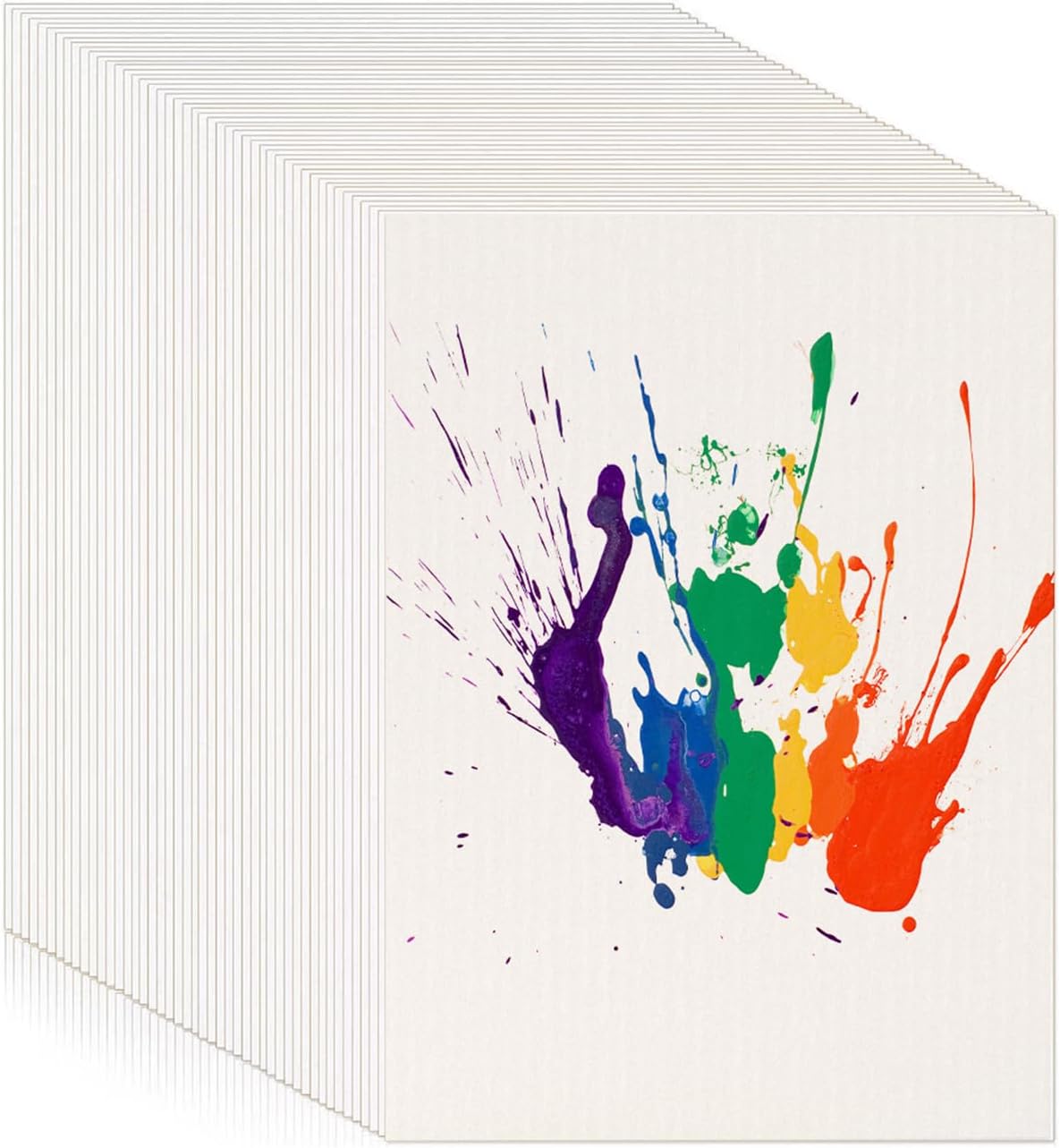 Amazon.com: 25 Sheets Watercolor Paper 110 Lb/230 GSM 9" x 12" White ...