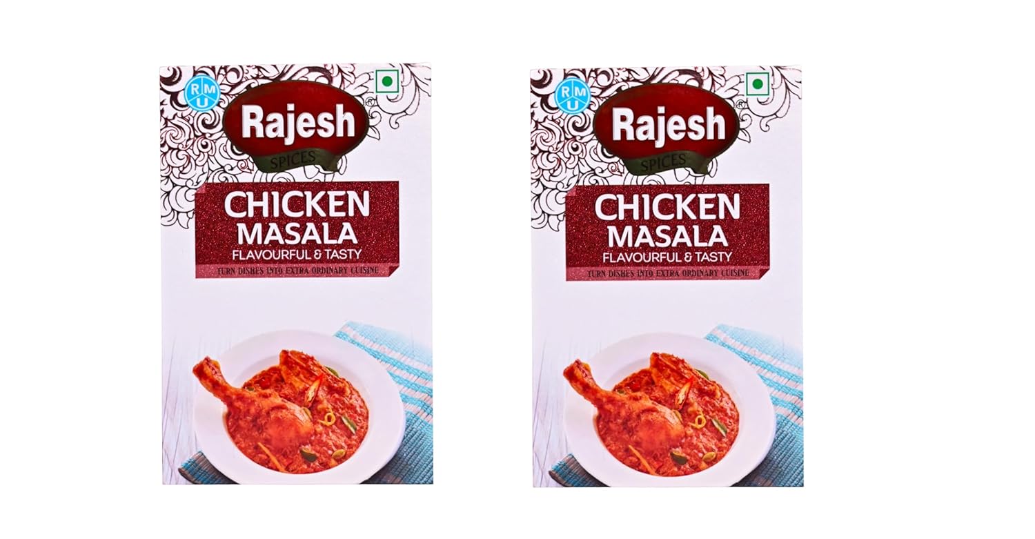 Rajesh Chicken Masala Powder | Spices with Natural Ingredients for ...
