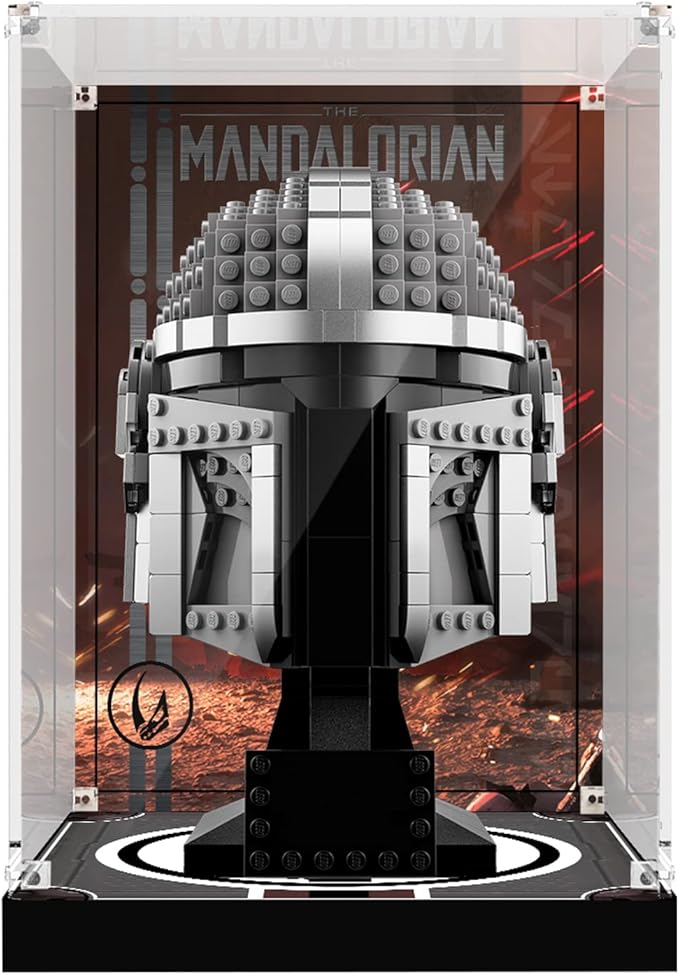 Amazon.com: Acrylic Display Case for ( Lego 75328 The Mandalorian ...